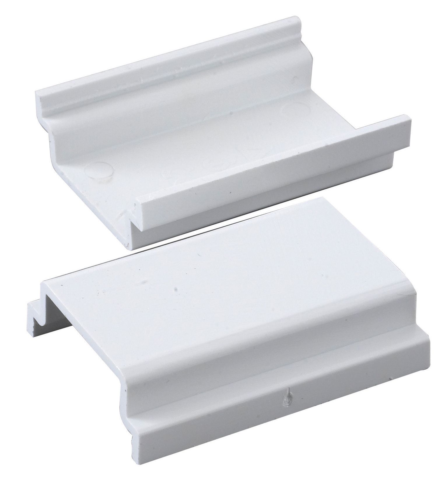 Tower White Trunking coupler, Pack of 2