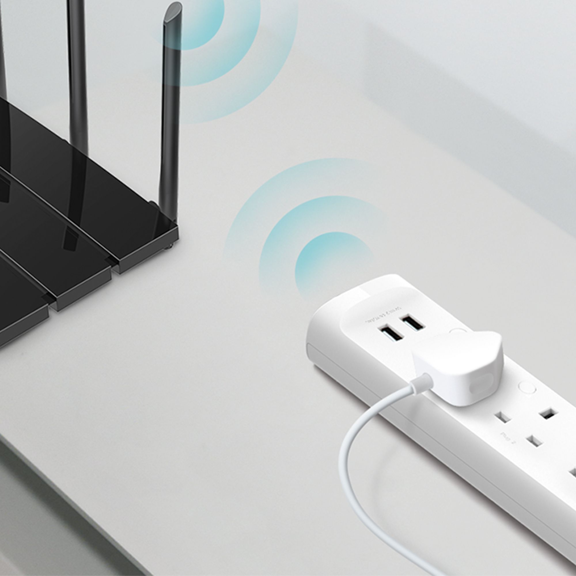 TP-Link 13A 3 Gang Smart Power strip extension lead cable