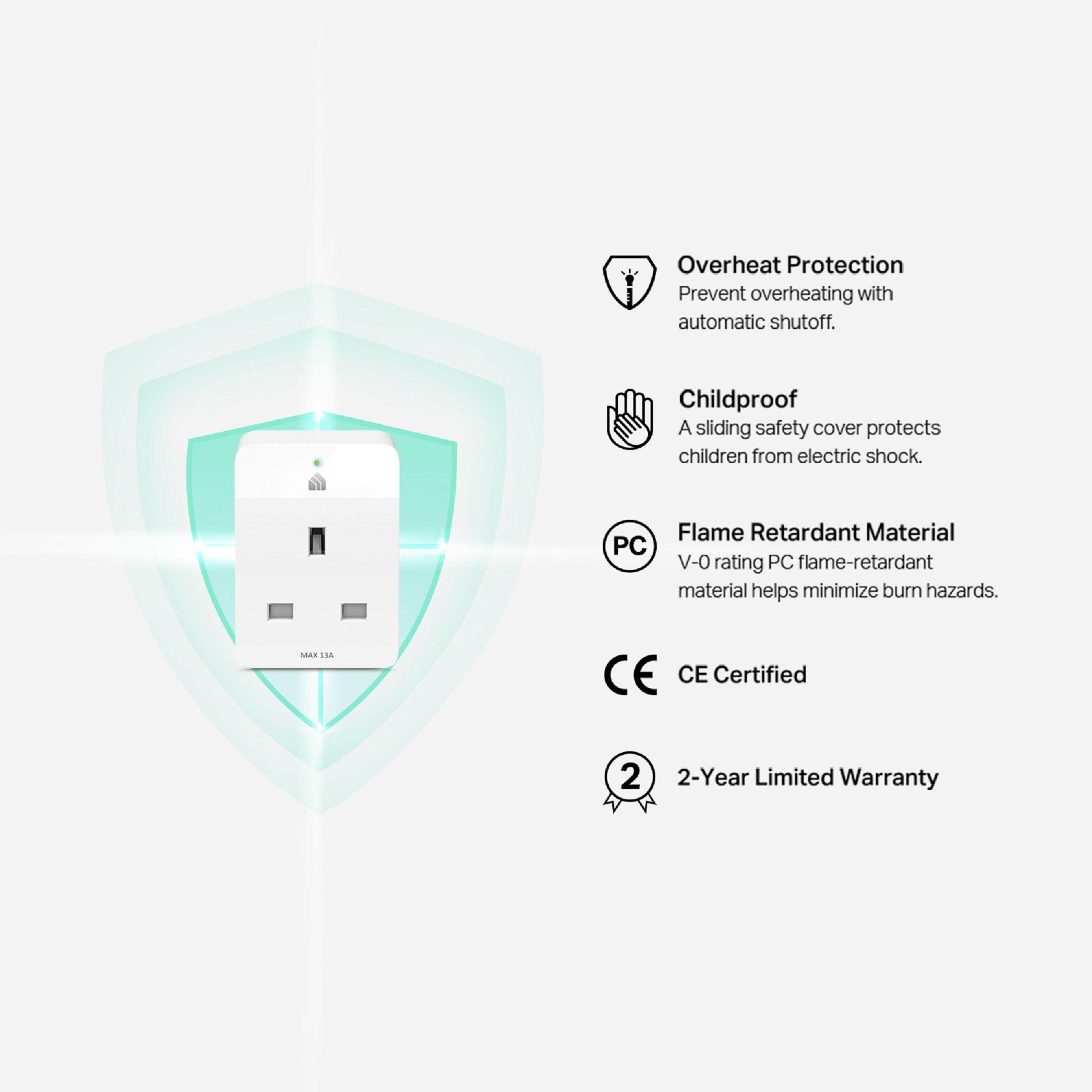 TP-Link Kasa Smart Plug 100-240V