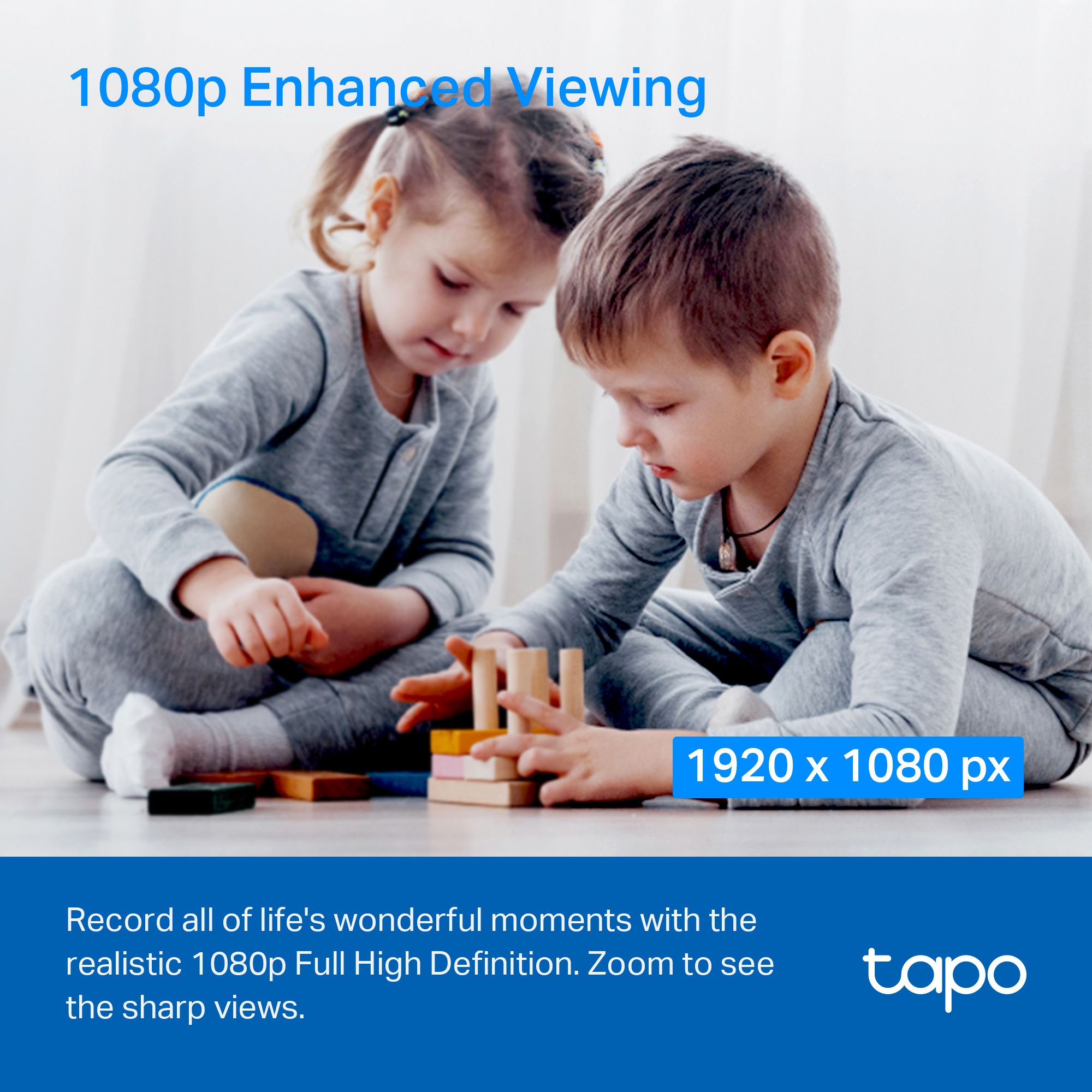 TP-Link Security Camera Tapo C200 Mains-powered All-in-one security ...