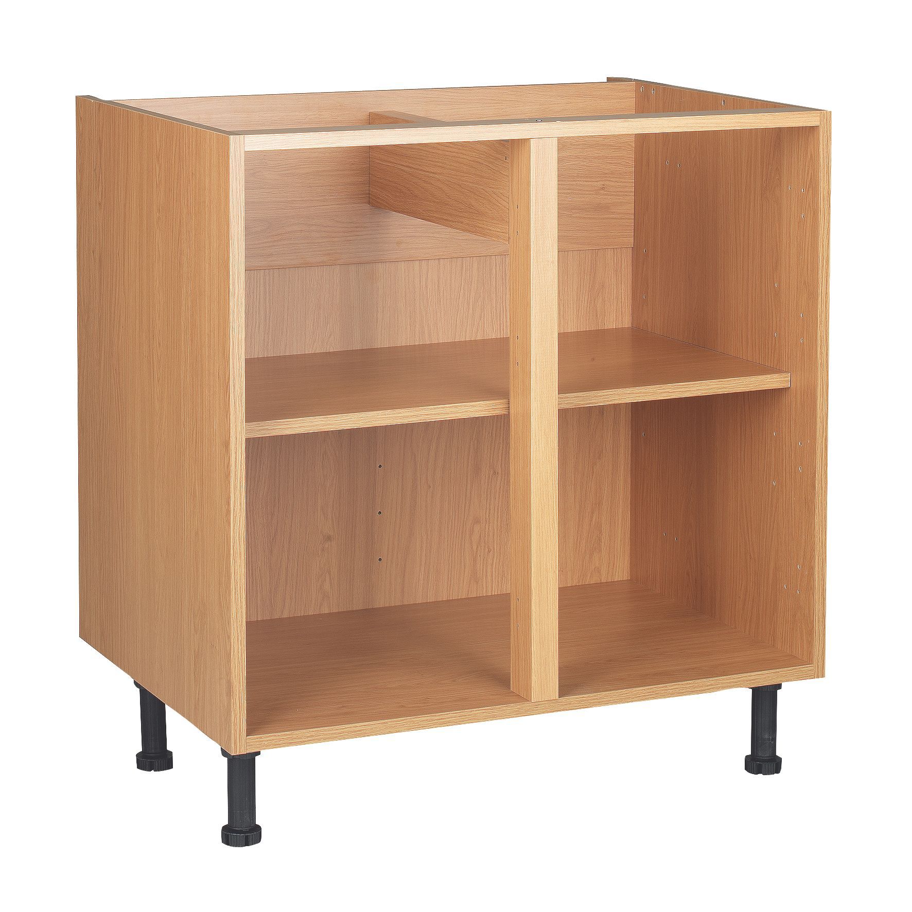 Trade Oak effect Base Base unit, (W)800mm | DIY at B&Q