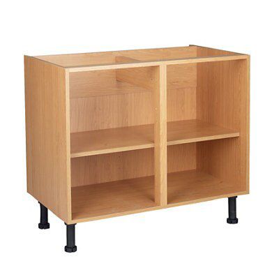 Trade Oak effect Base unit, (W)1000mm