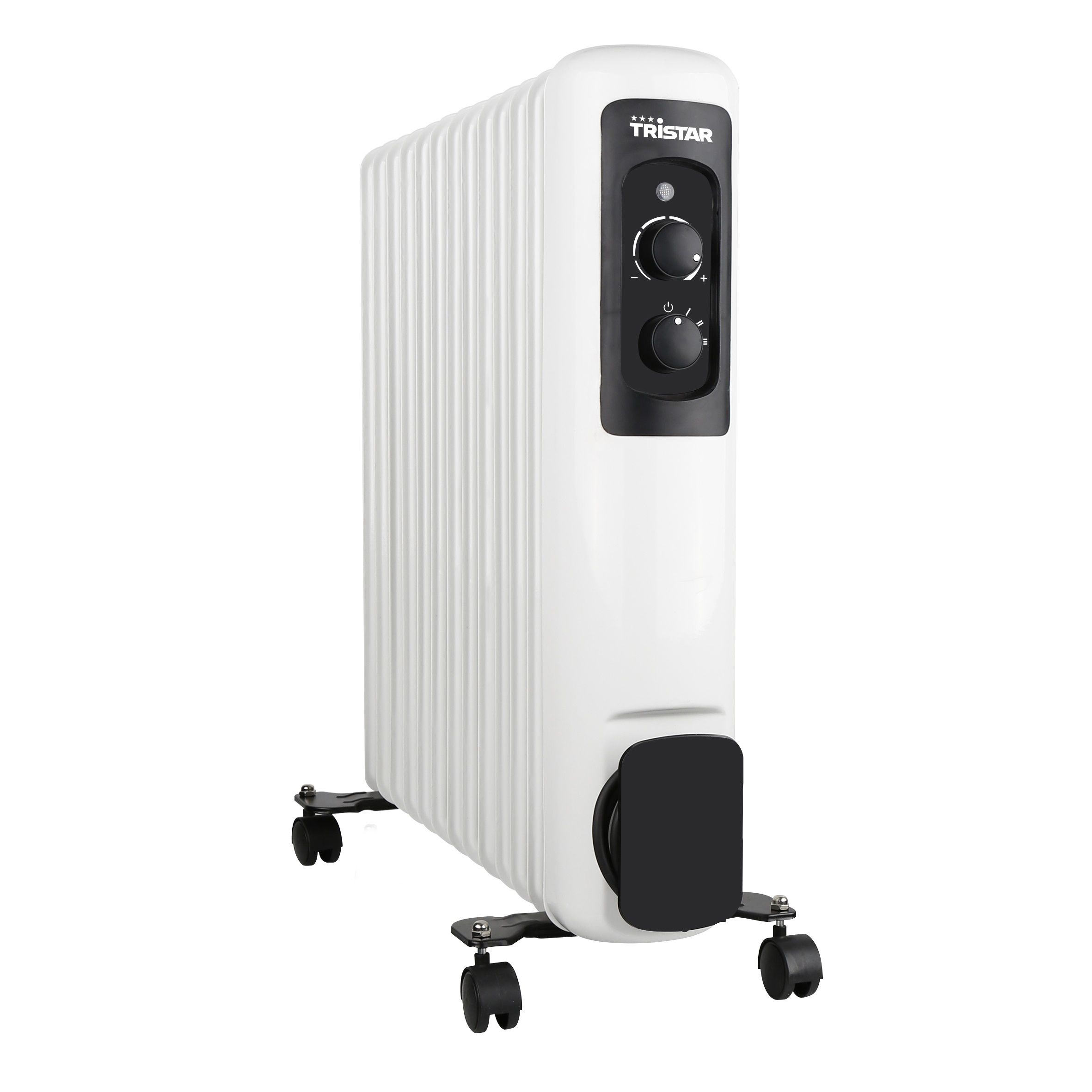 Tristar 2500W White Oil-filled radiator | DIY at B&Q