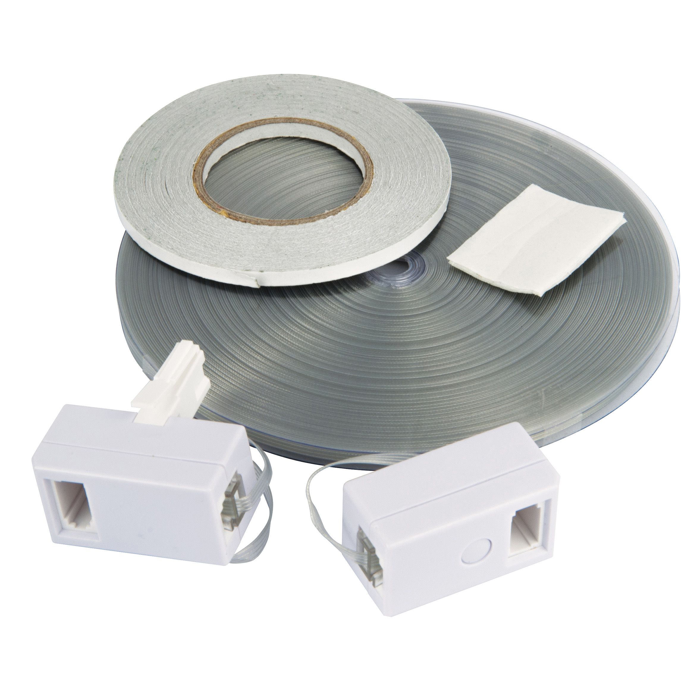 Tristar Slimline telephone extension kit, 25m | DIY at B&Q
