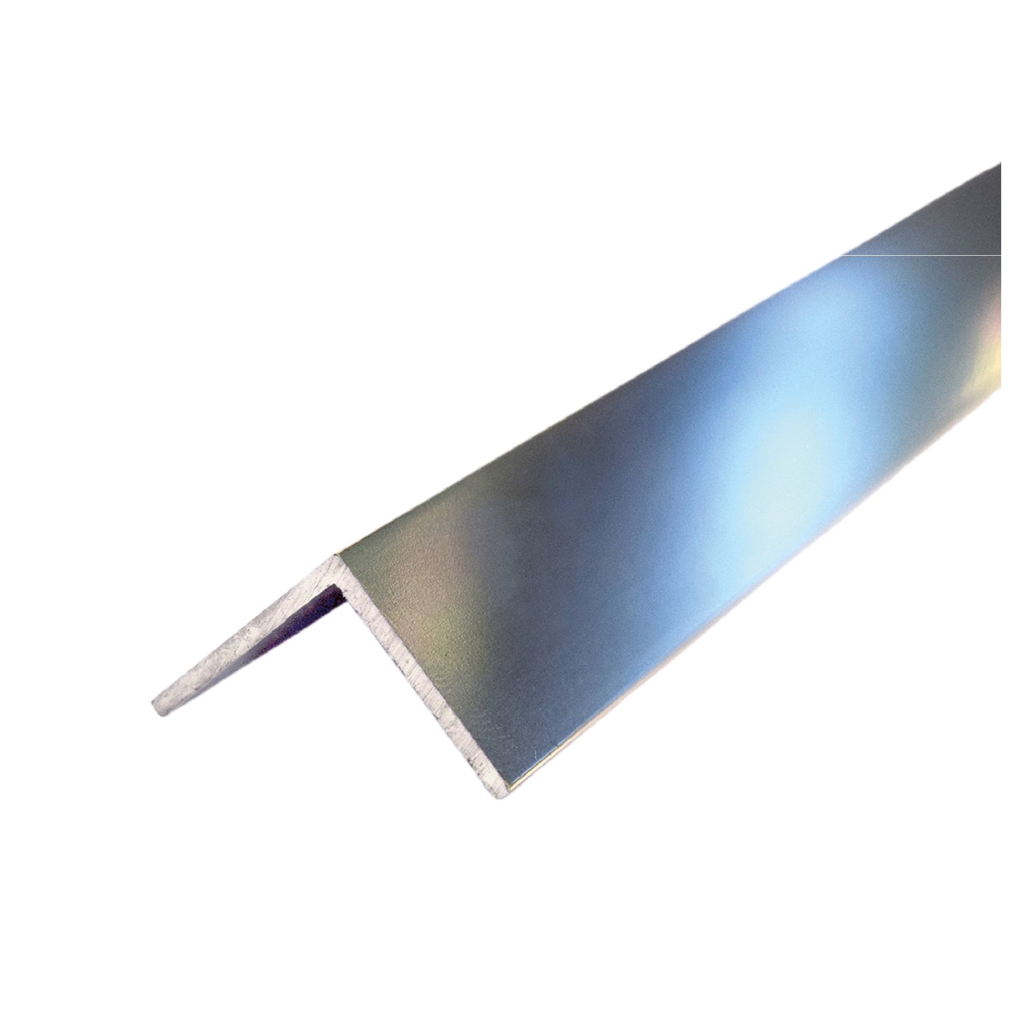 Triton Panel external corner joint (W)11mm (T)11mm - Gloss chrome effect