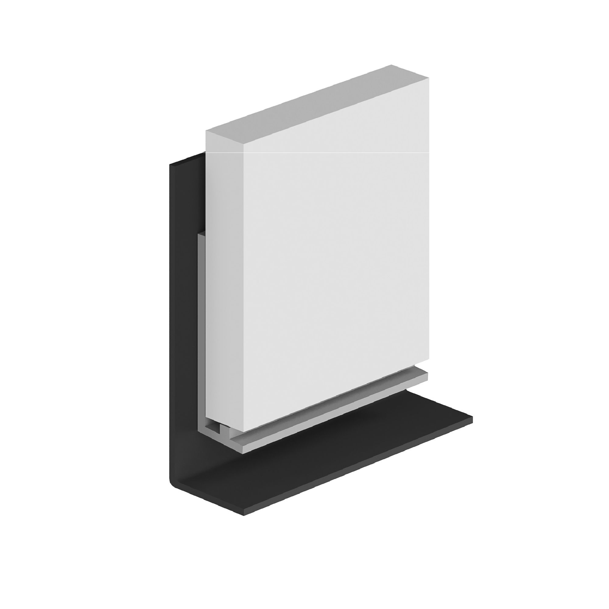 Triton Panel external corner joint (W)11mm (T)11mm - Satin