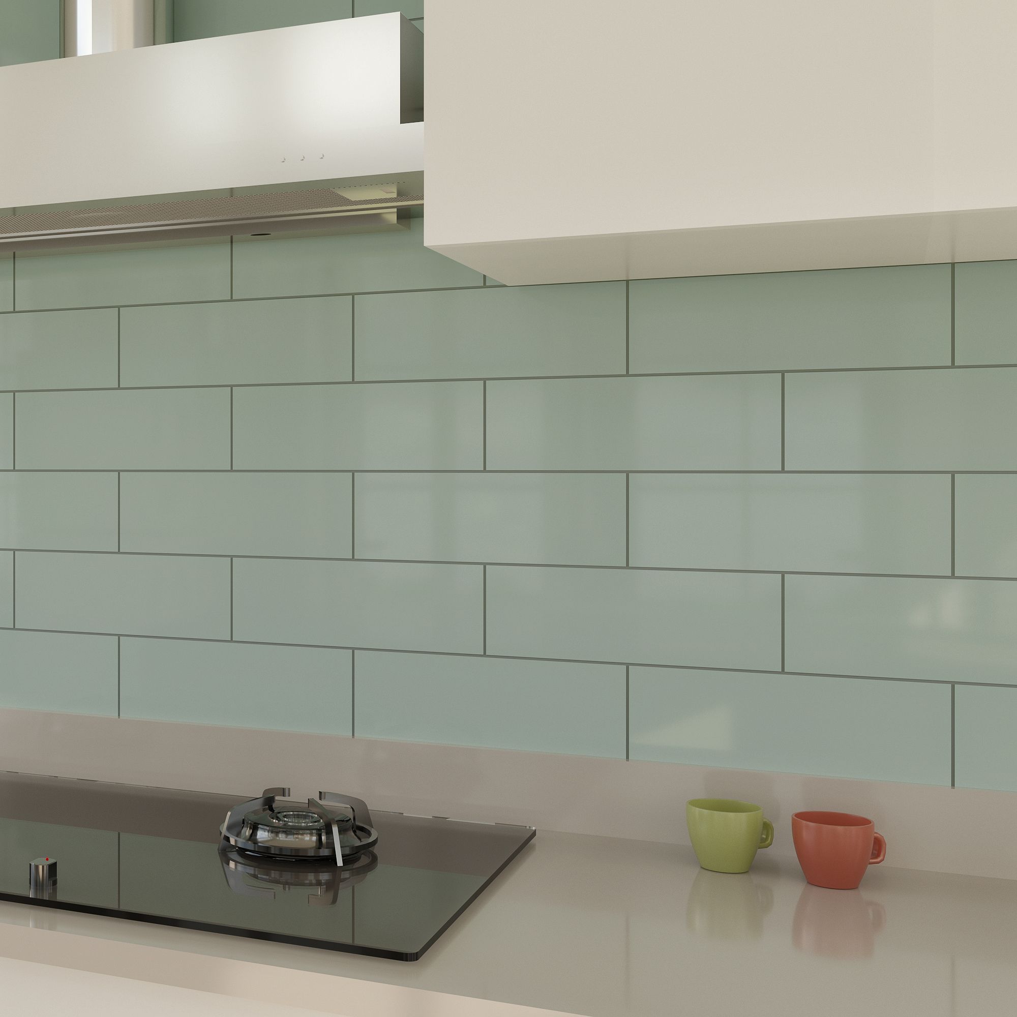Troy Windsor Sage Gloss Ceramic Indoor Wall Tile, Pack of 30, (L)300mm ...