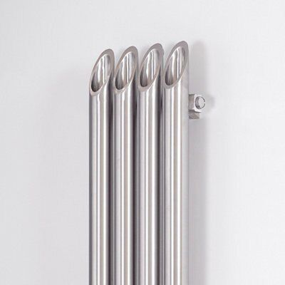 Tubular Vertical Radiator, (W)200mm x (H)1800mm | DIY at B&Q