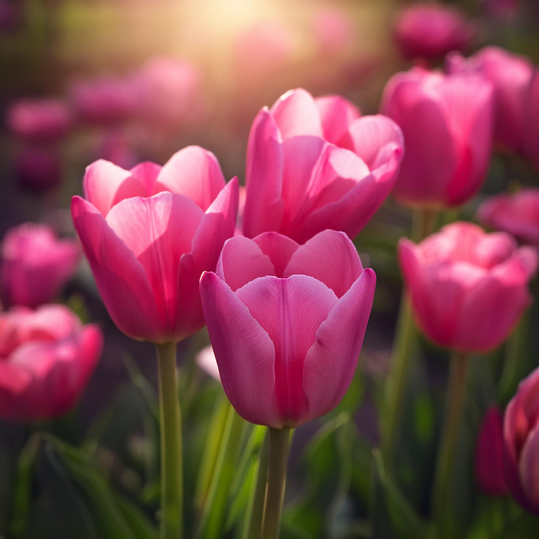 Tulip Pink Ardour 10 Flower bulbs | DIY at B&Q