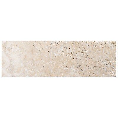 Tumbled Light beige Matt Stone effect Wall Tile Sample | DIY at B&Q