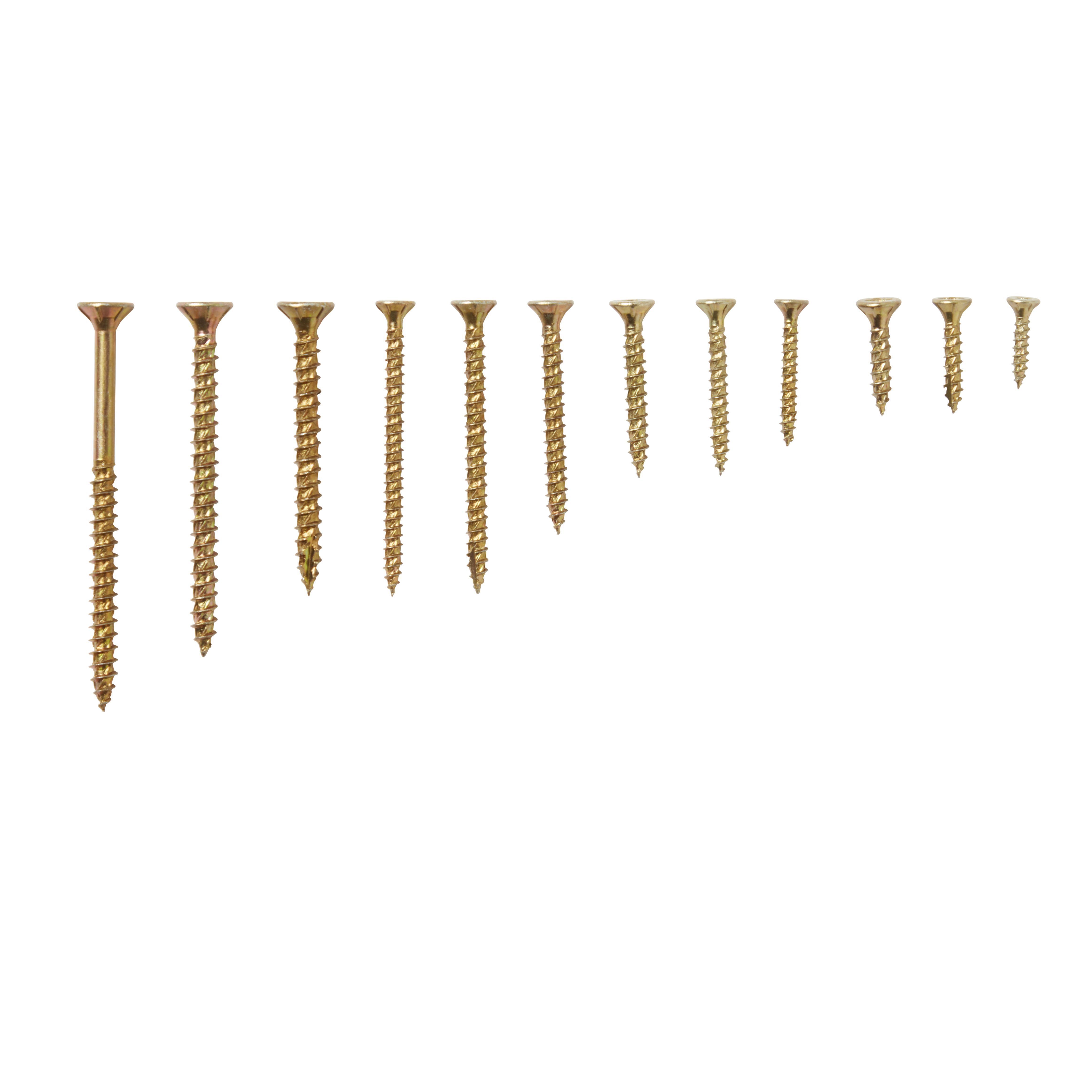 TurboDrive PZ Double-countersunk Yellow-passivated Carbon steel Wood ...