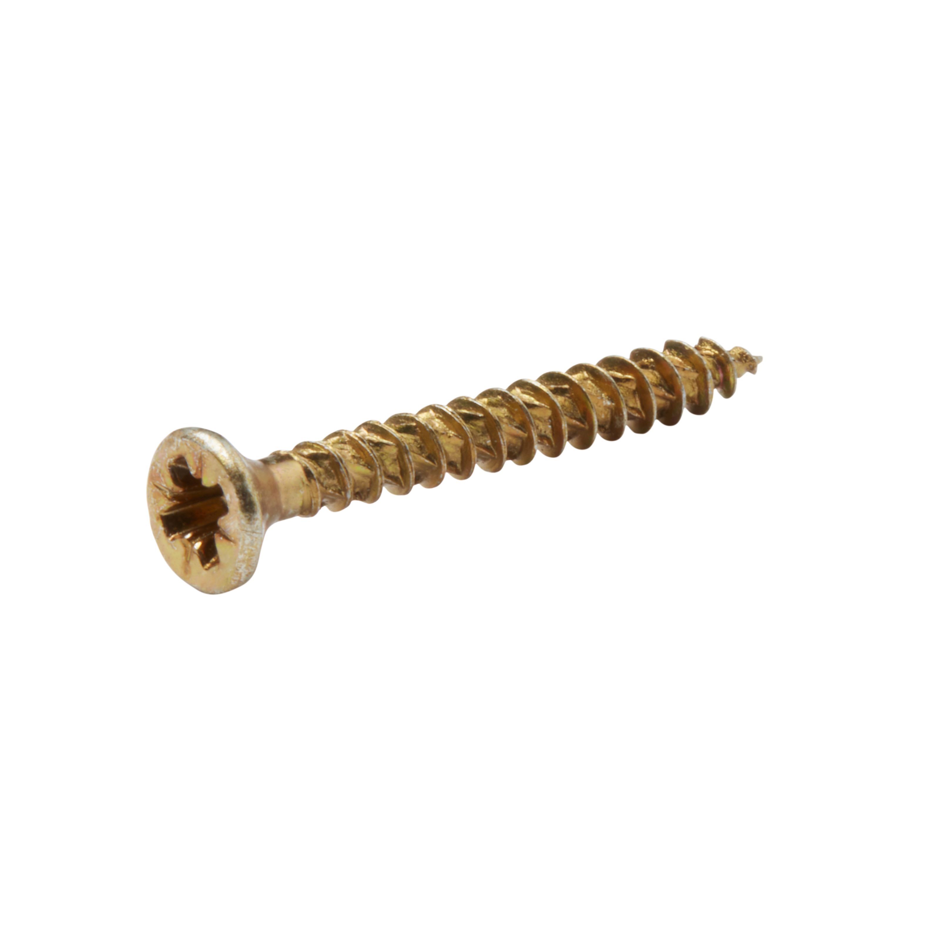 TurboDrive PZ Double self-countersunk Yellow-passivated Steel Screw ...