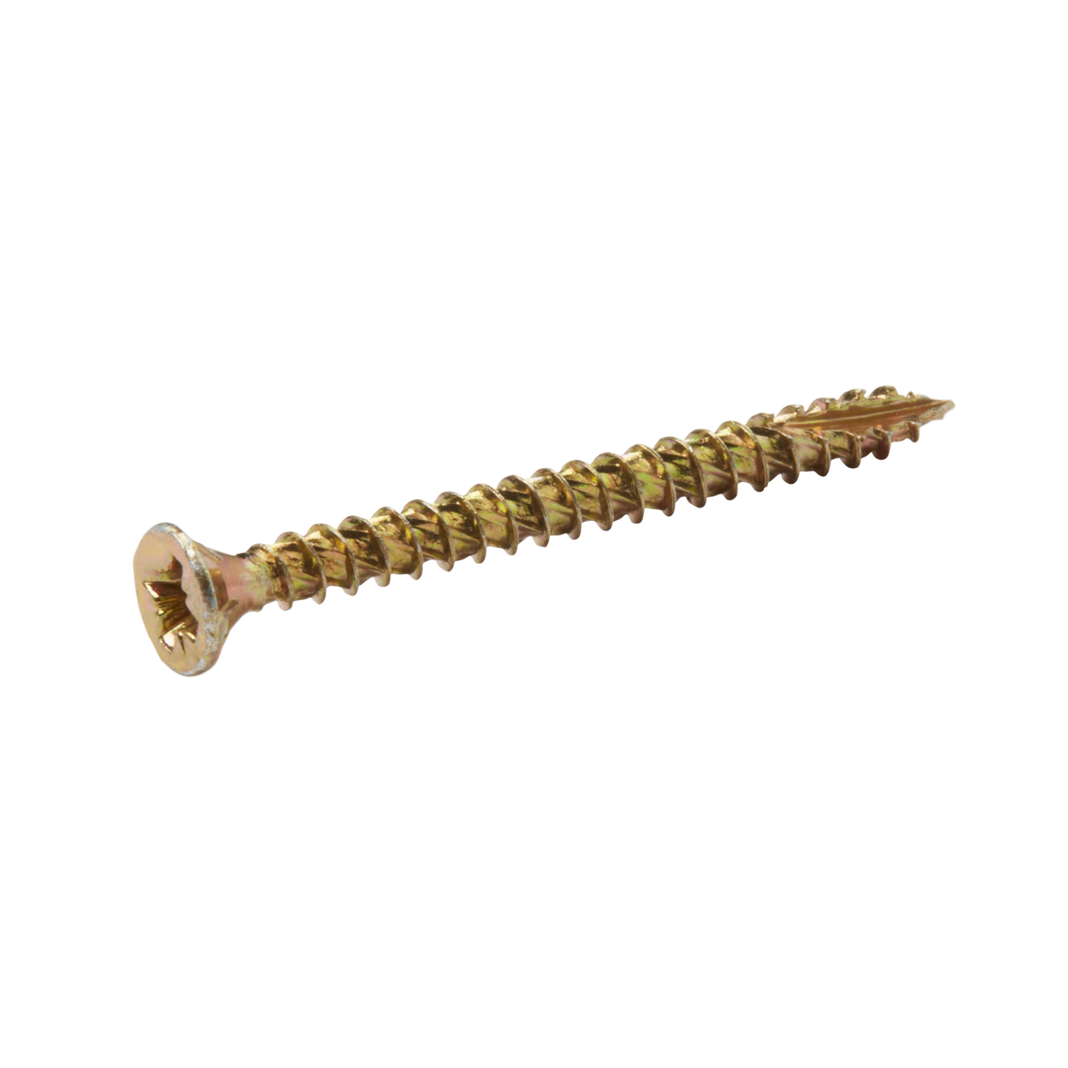 TurboDrive PZ Double self-countersunk Yellow-passivated Steel Screw ...