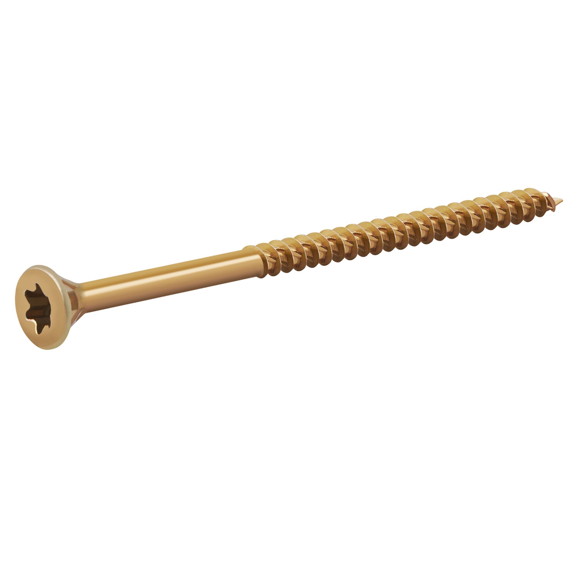 TurboDrive TX Double-countersunk Yellow-passivated Steel Wood screw ...