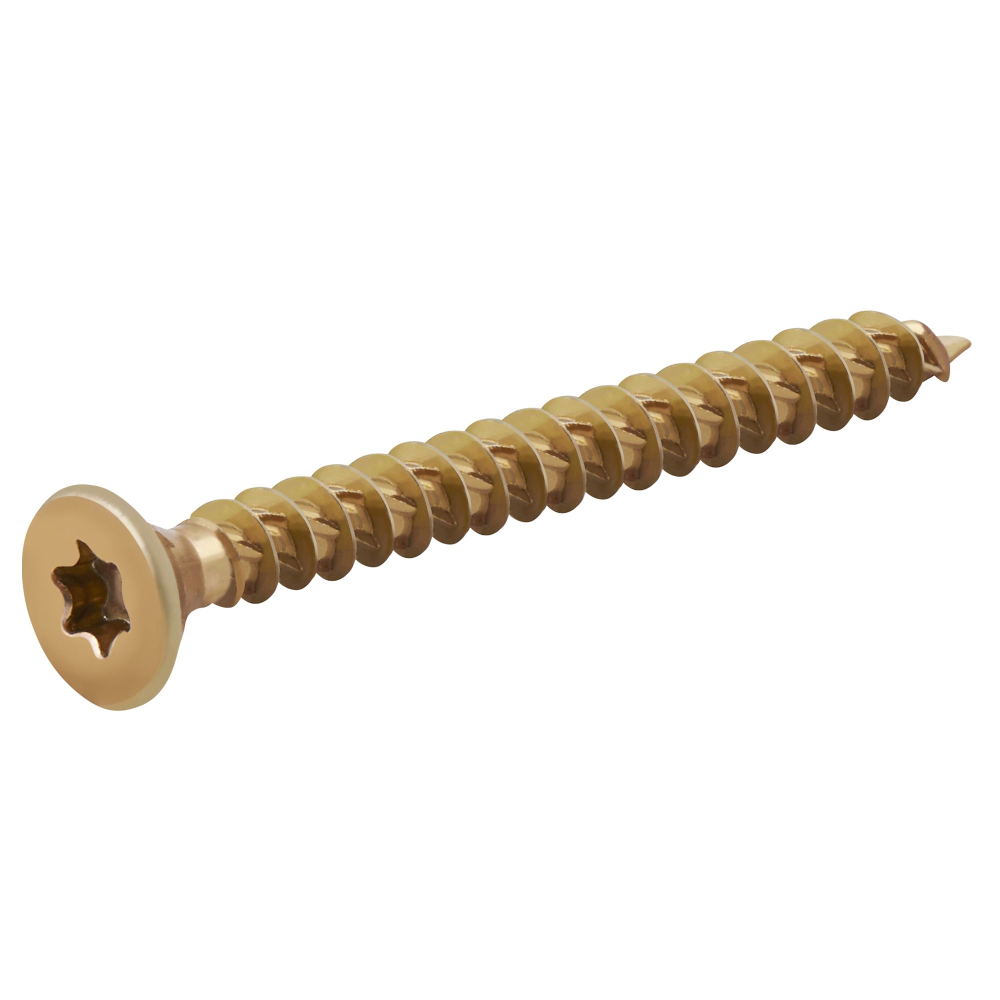 TurboDrive TX Double-countersunk Yellow-passivated Steel Wood screw ...