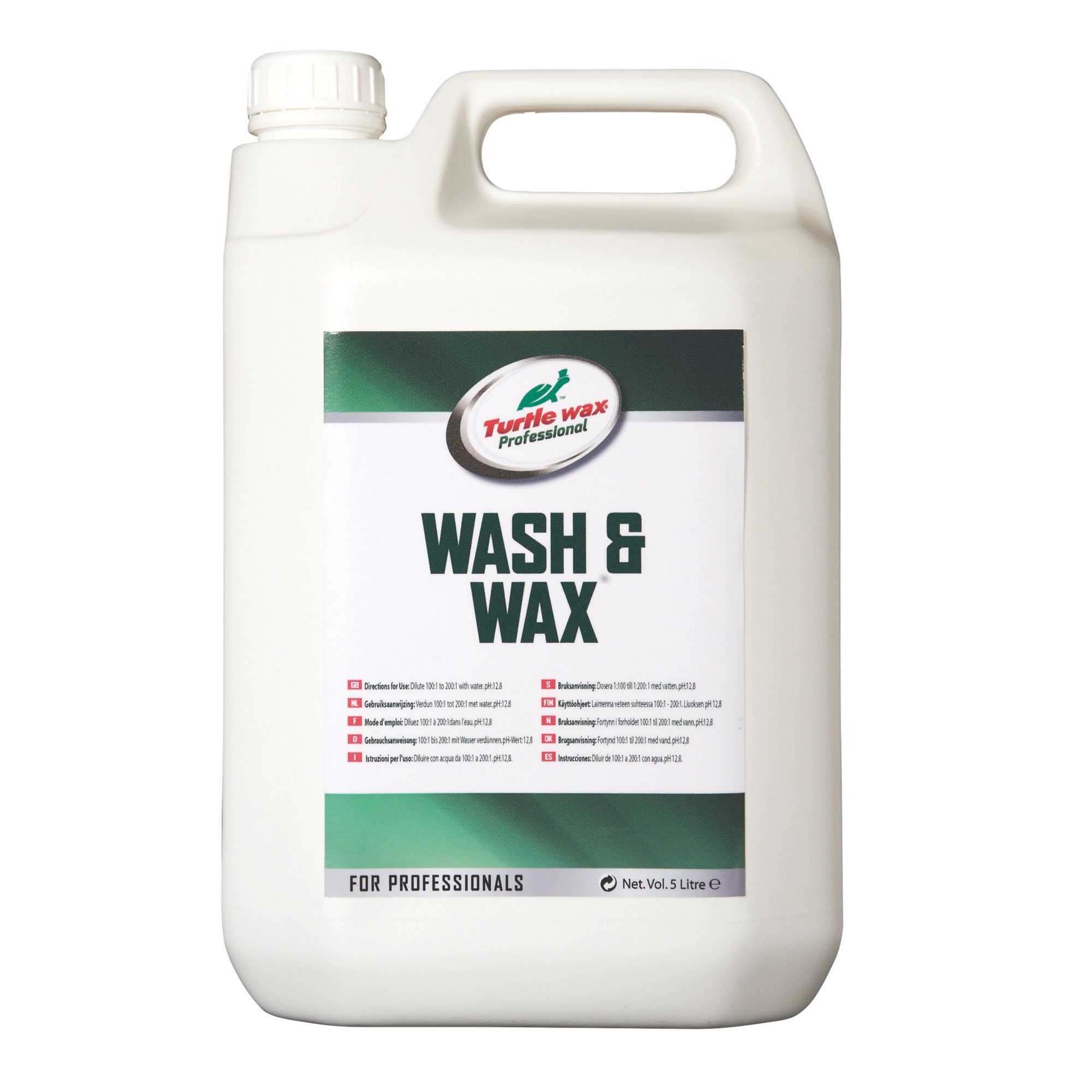 Turtle Wax Wash & wax, 5L Bottle | DIY at B&Q