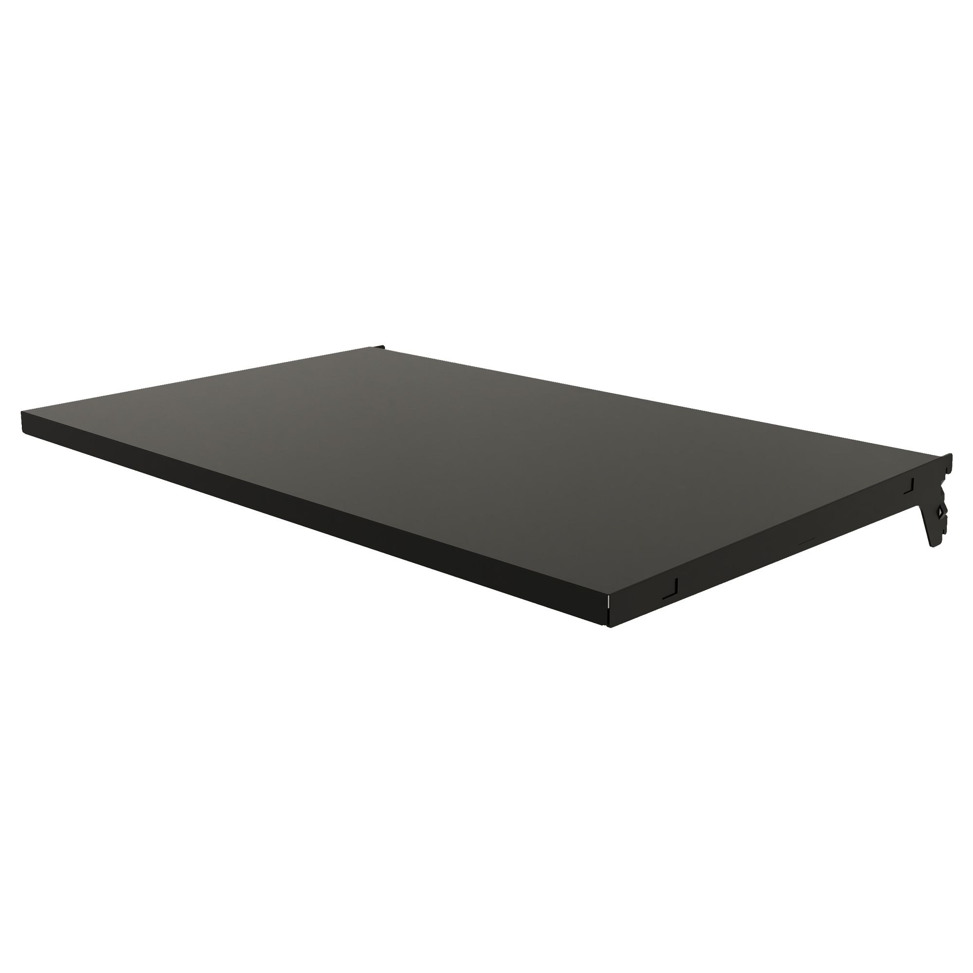 Twin slot Rectangular Shelf (D)41.8cm | DIY at B&Q