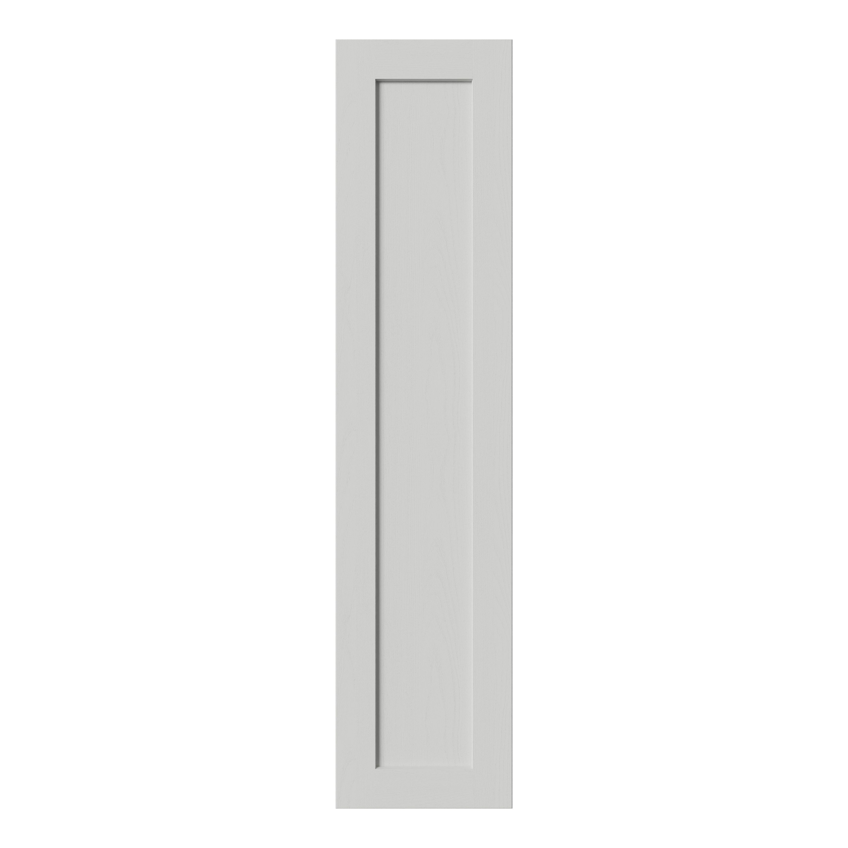 Tydeman Matt grey Shaker 70:30 Larder Cabinet door (W)300mm (H)1287mm ...