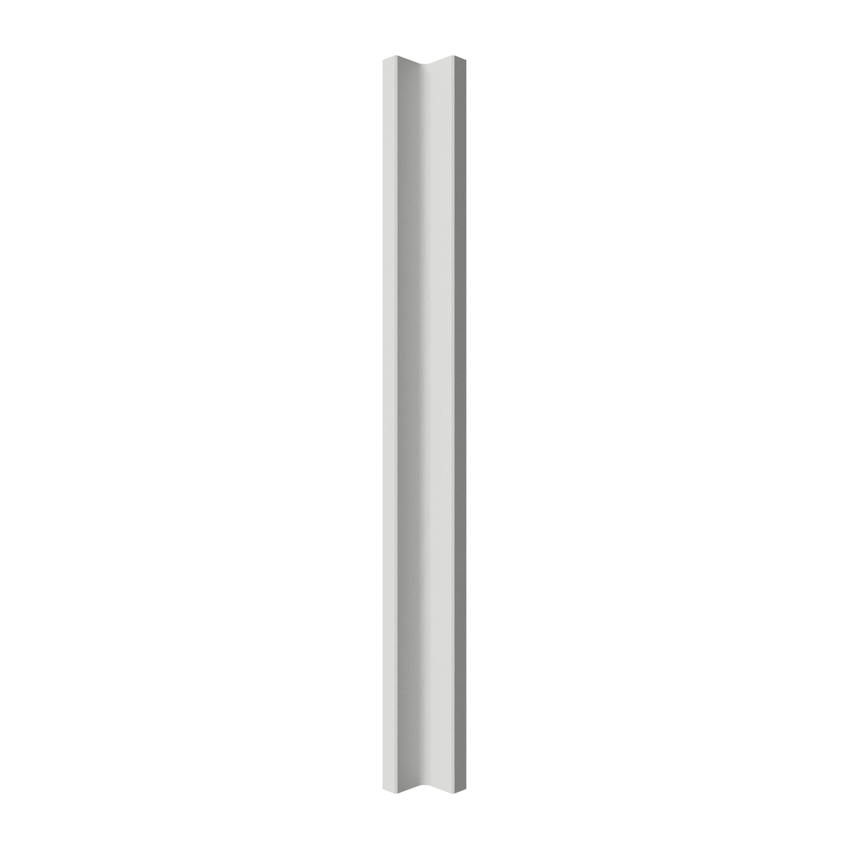 Tydeman Matt grey Standard Corner post, (W)59mm (L)715mm