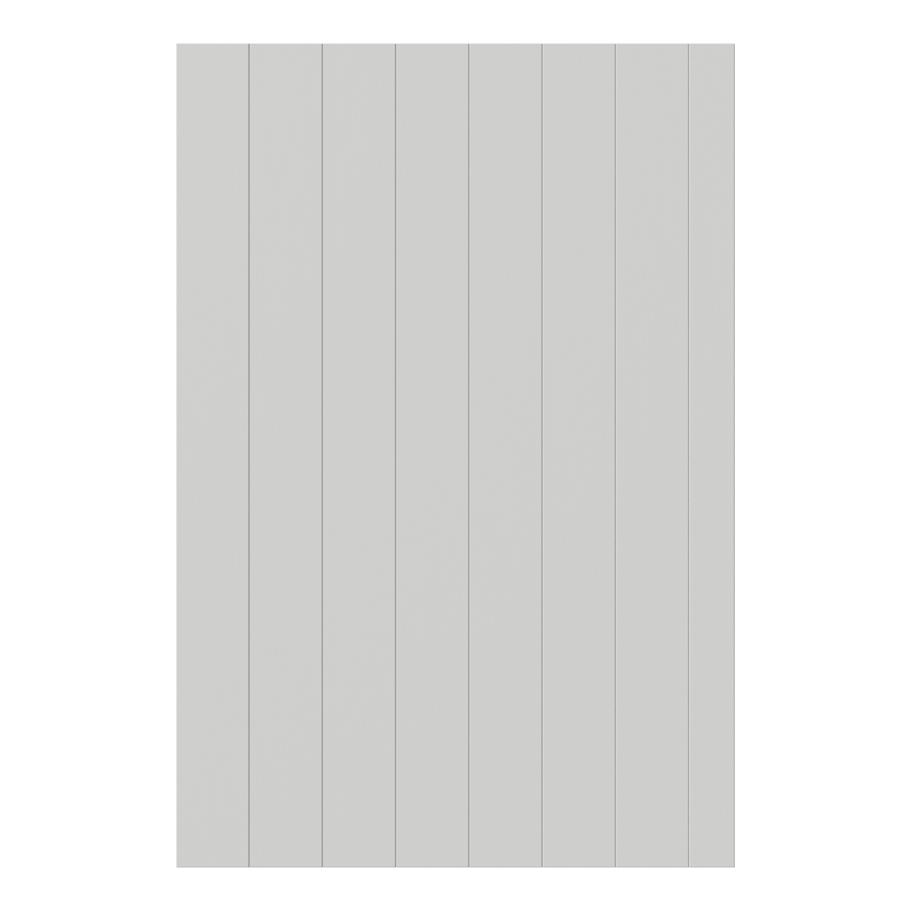 Tydeman Matt light grey Tongue & Groove Tall Clad on wall panel (H ...