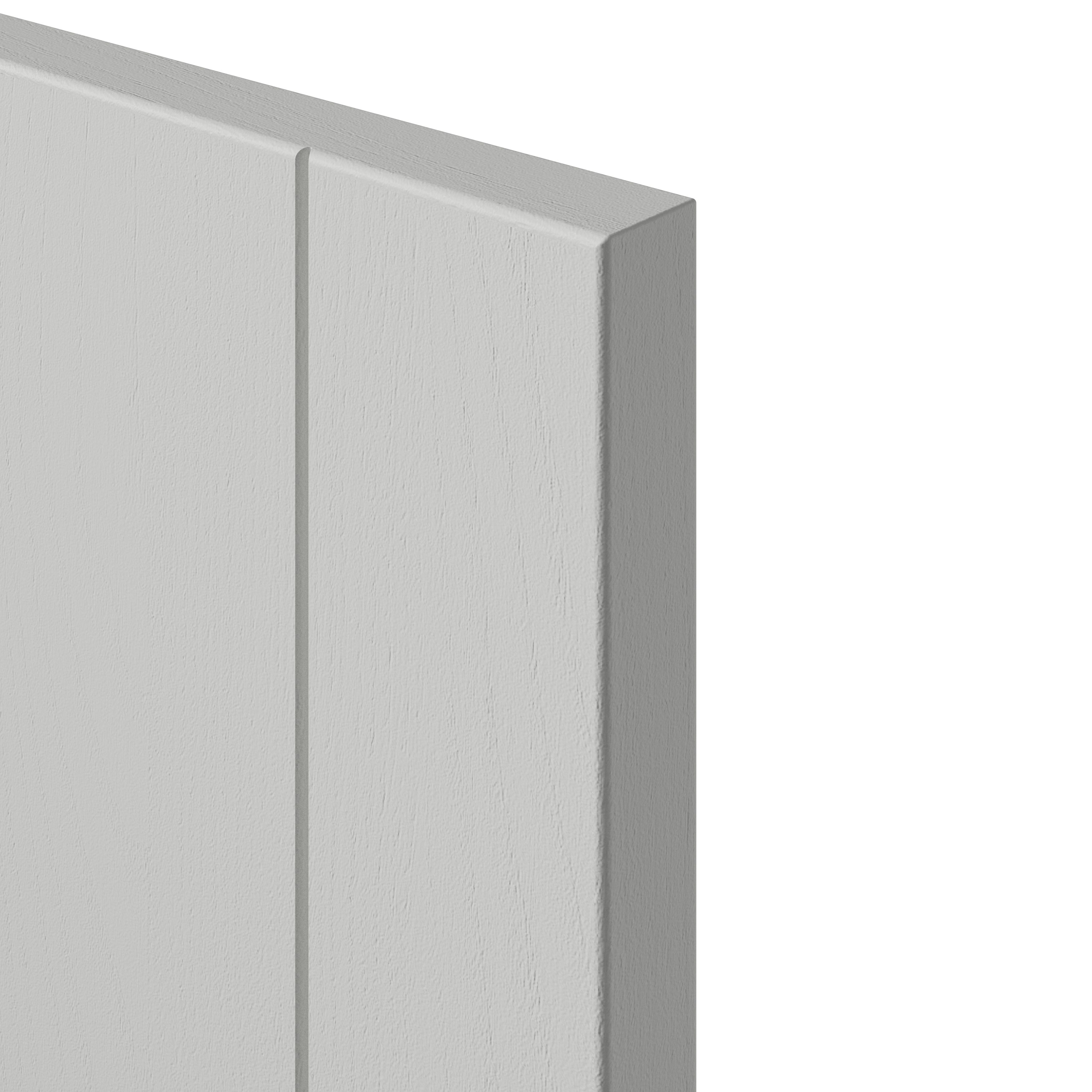 Tydeman Matt light grey Tongue & Groove Tall Clad on wall panel (H ...