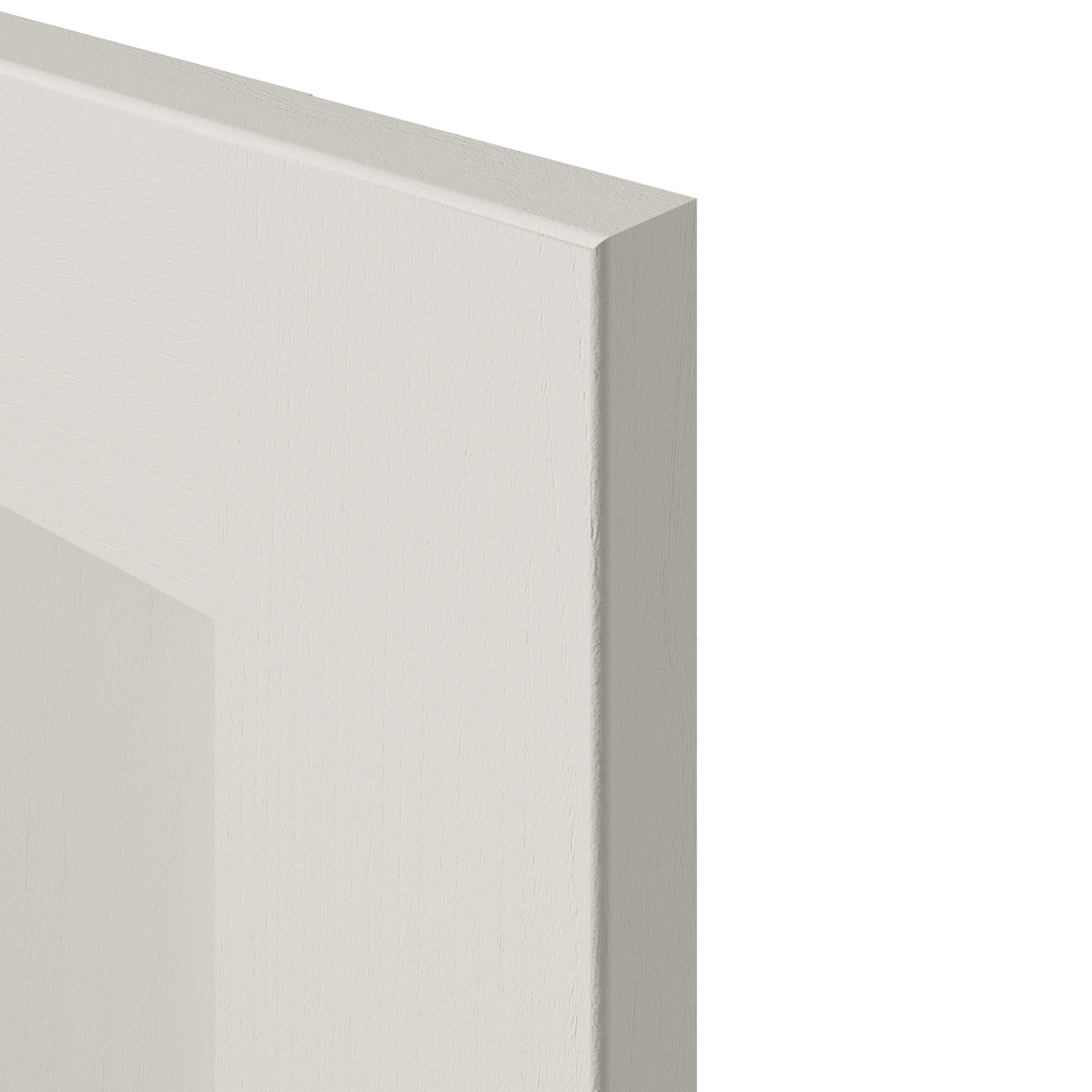 Tydeman Matt porcelain Shaker 70:30 Larder/fridge freezer Cabinet door (W)600mm (H)1287mm (T)20mm