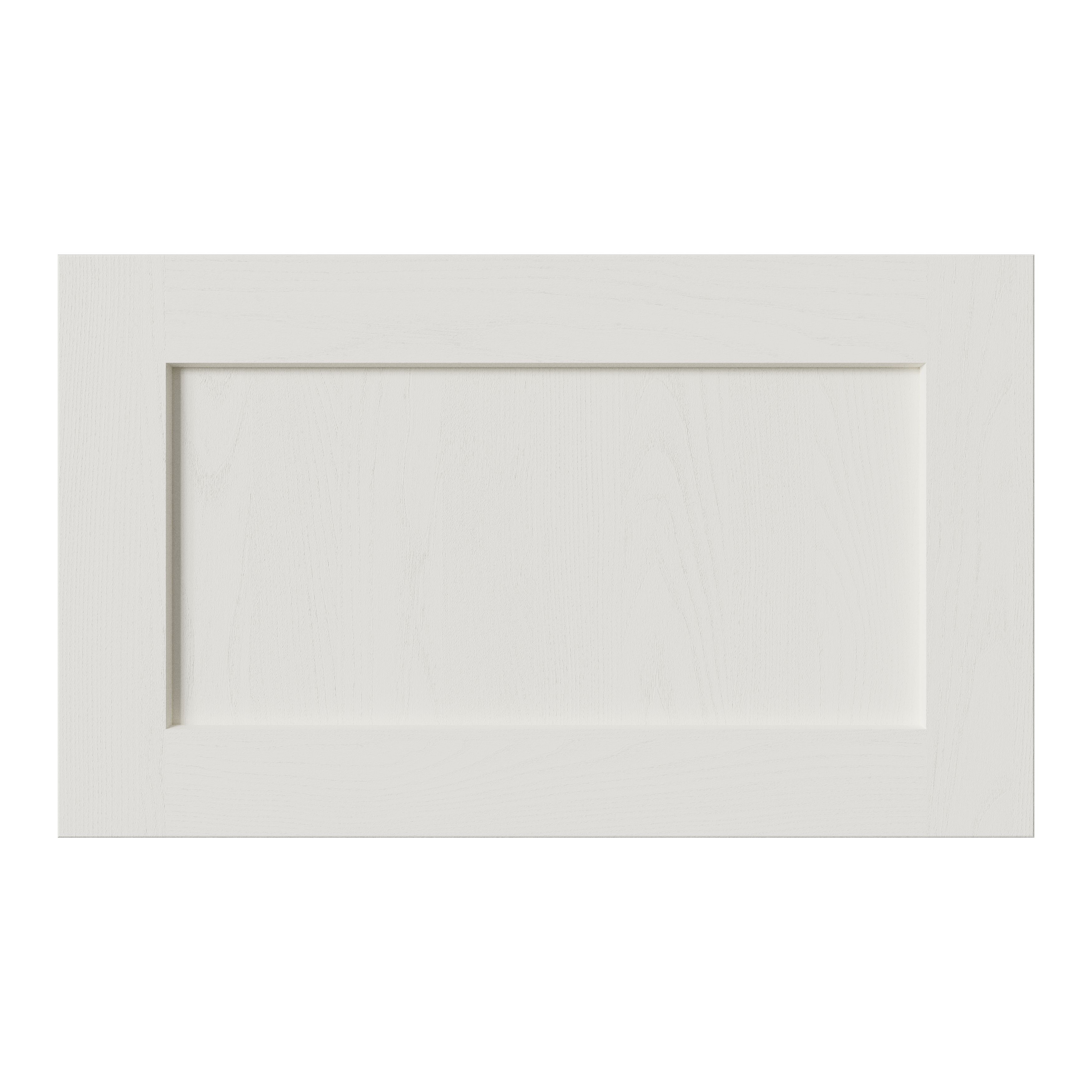 Tydeman Matt porcelain Shaker Bridging door & pan drawer front, 356mm x ...