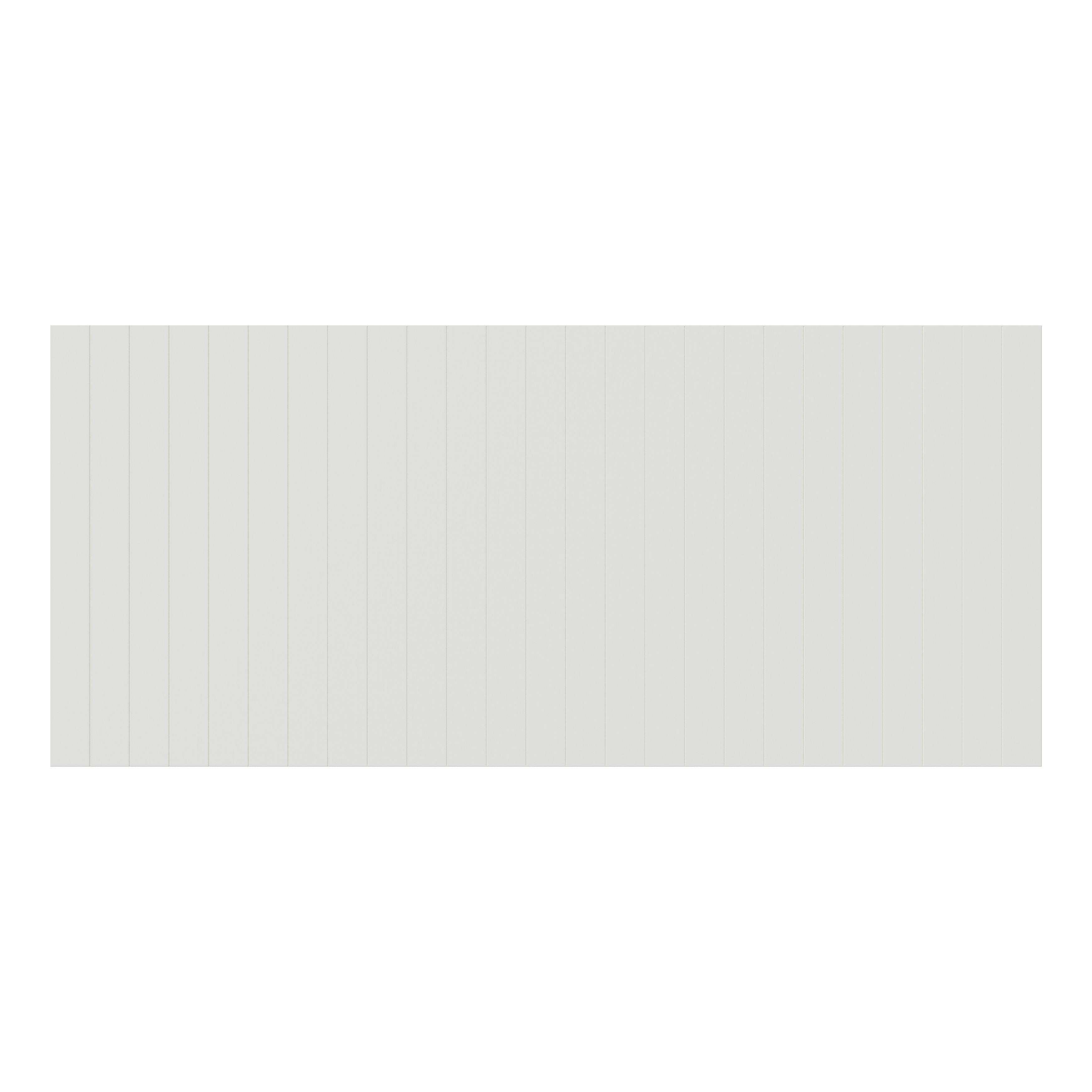 Tydeman Matt porcelain Tongue & Groove Standard Breakfast bar back ...