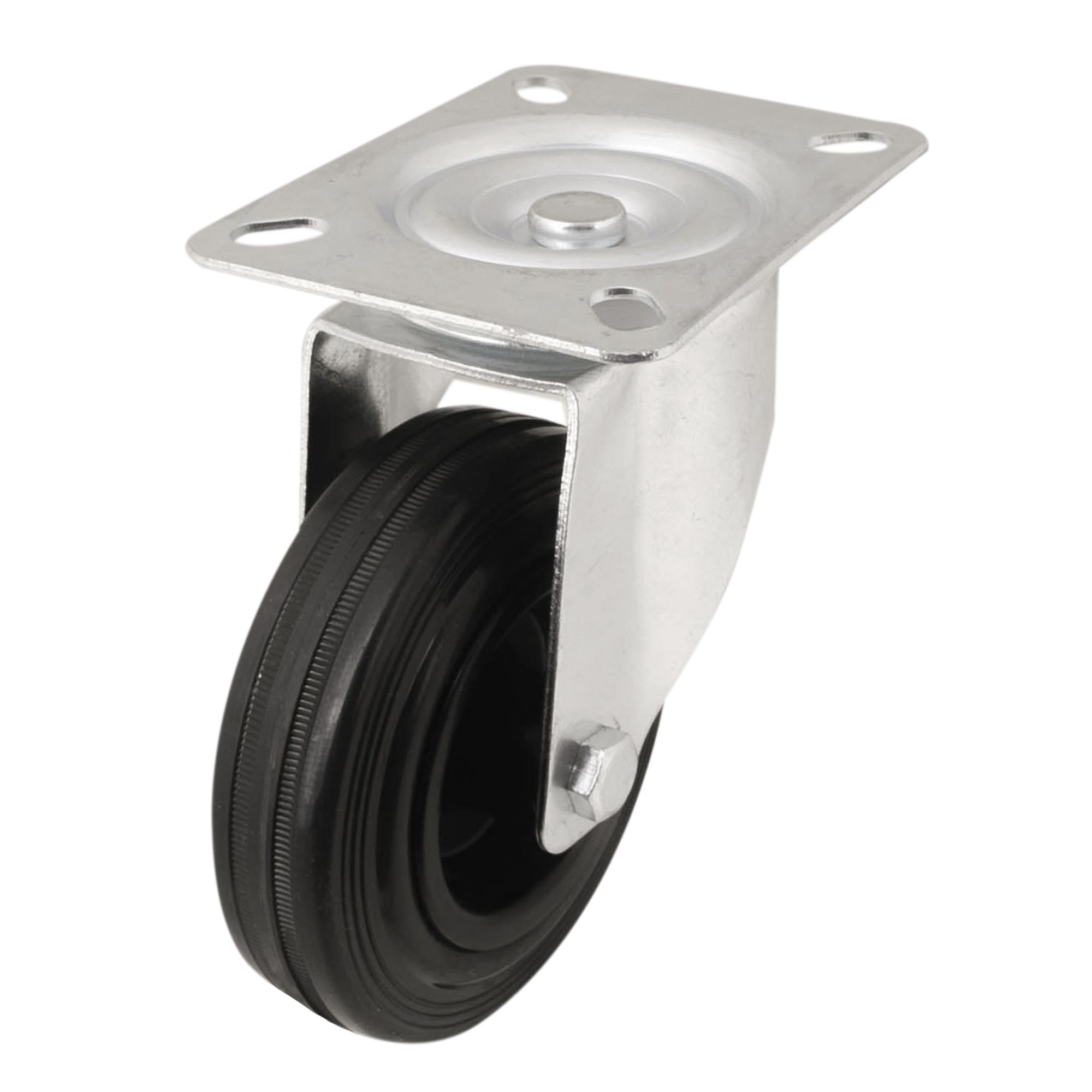 Unbraked Heavy duty Swivel Castor WC48, (Dia)100mm (H)127mm (Max ...