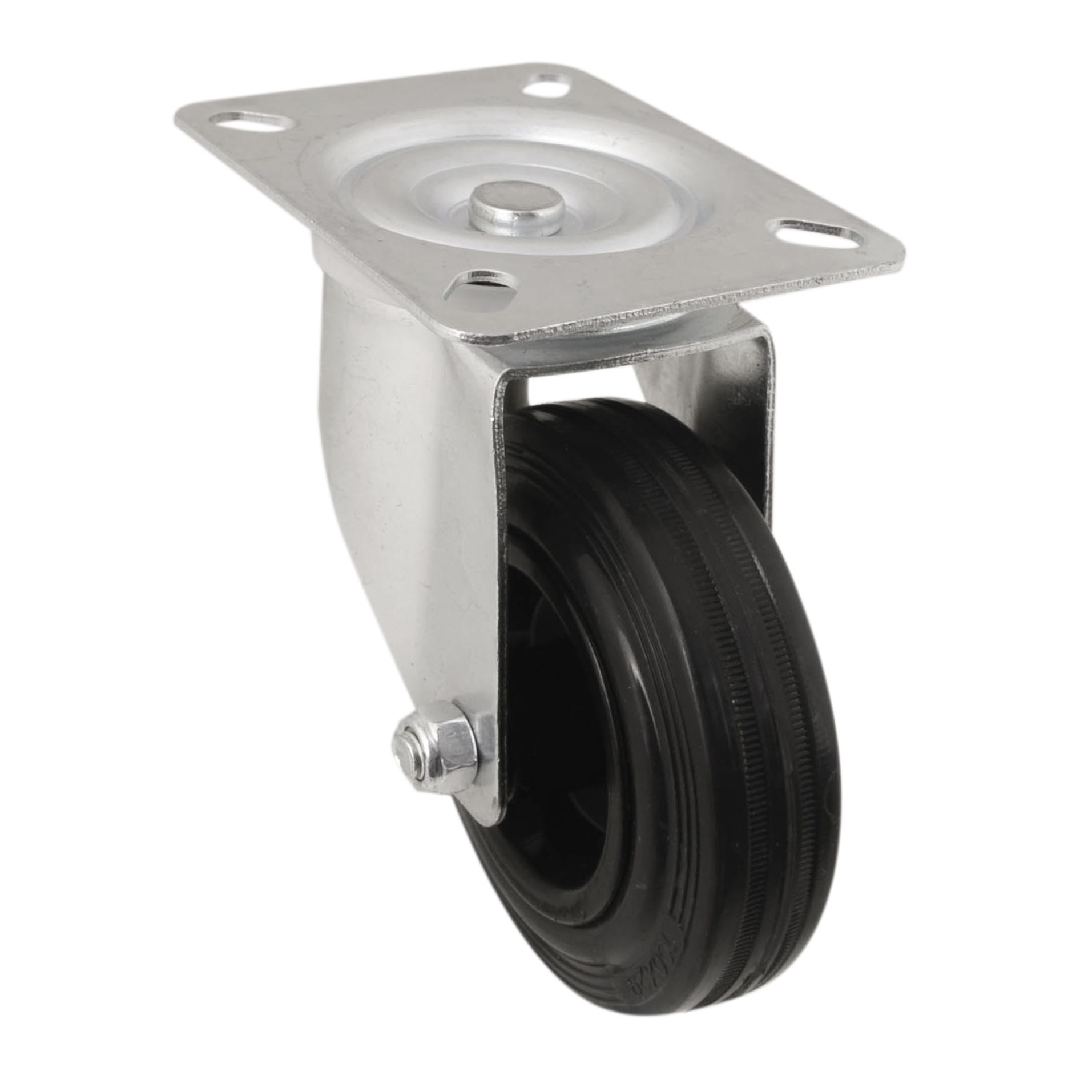 Unbraked Heavy duty Swivel Castor WC48, (Dia)100mm (H)127mm (Max ...