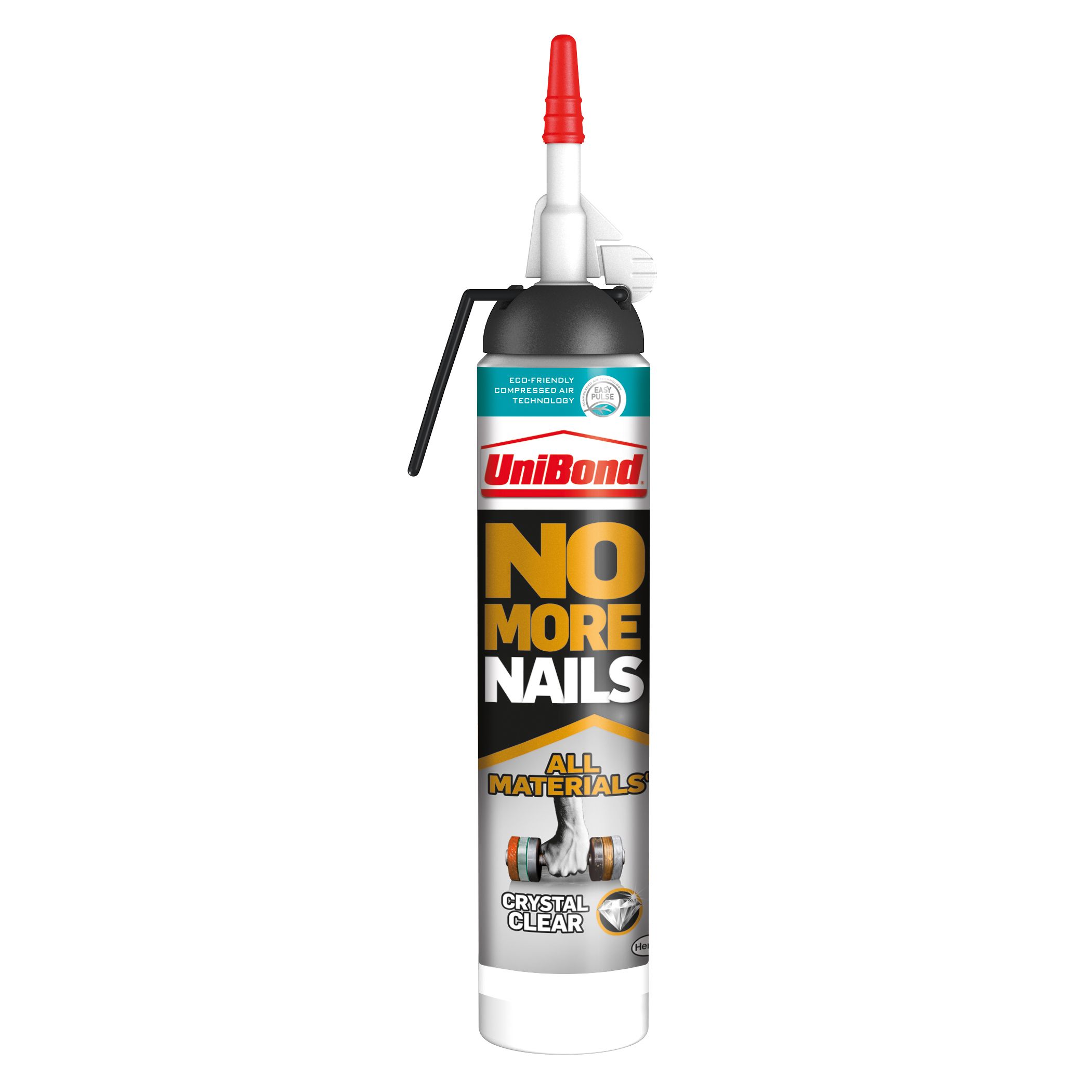 UniBond No More Nails Crystal Clear Solvent-free Clear Grab adhesive ...