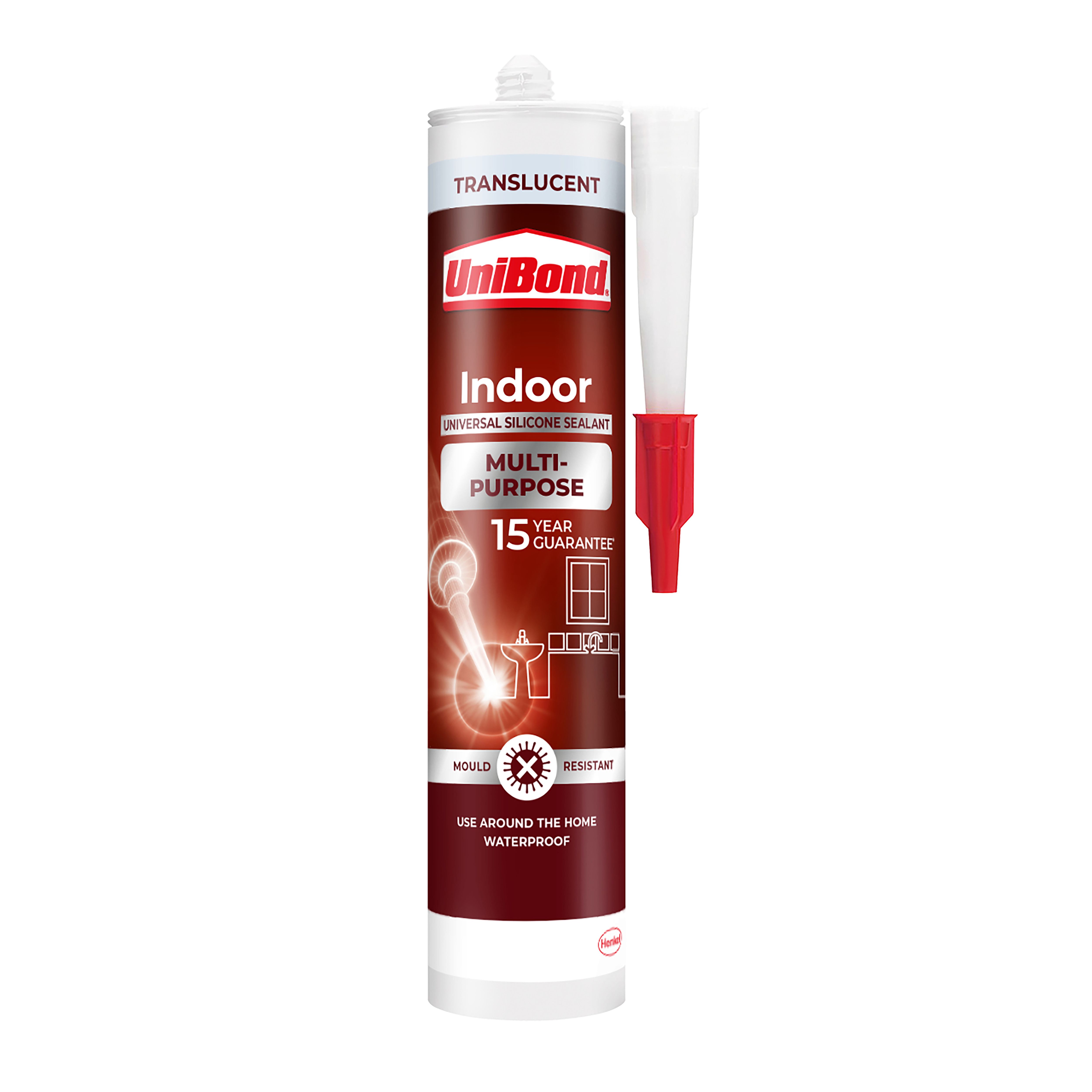 UniBond Perfect Finish Indoor Translucent Silicone-based General ...