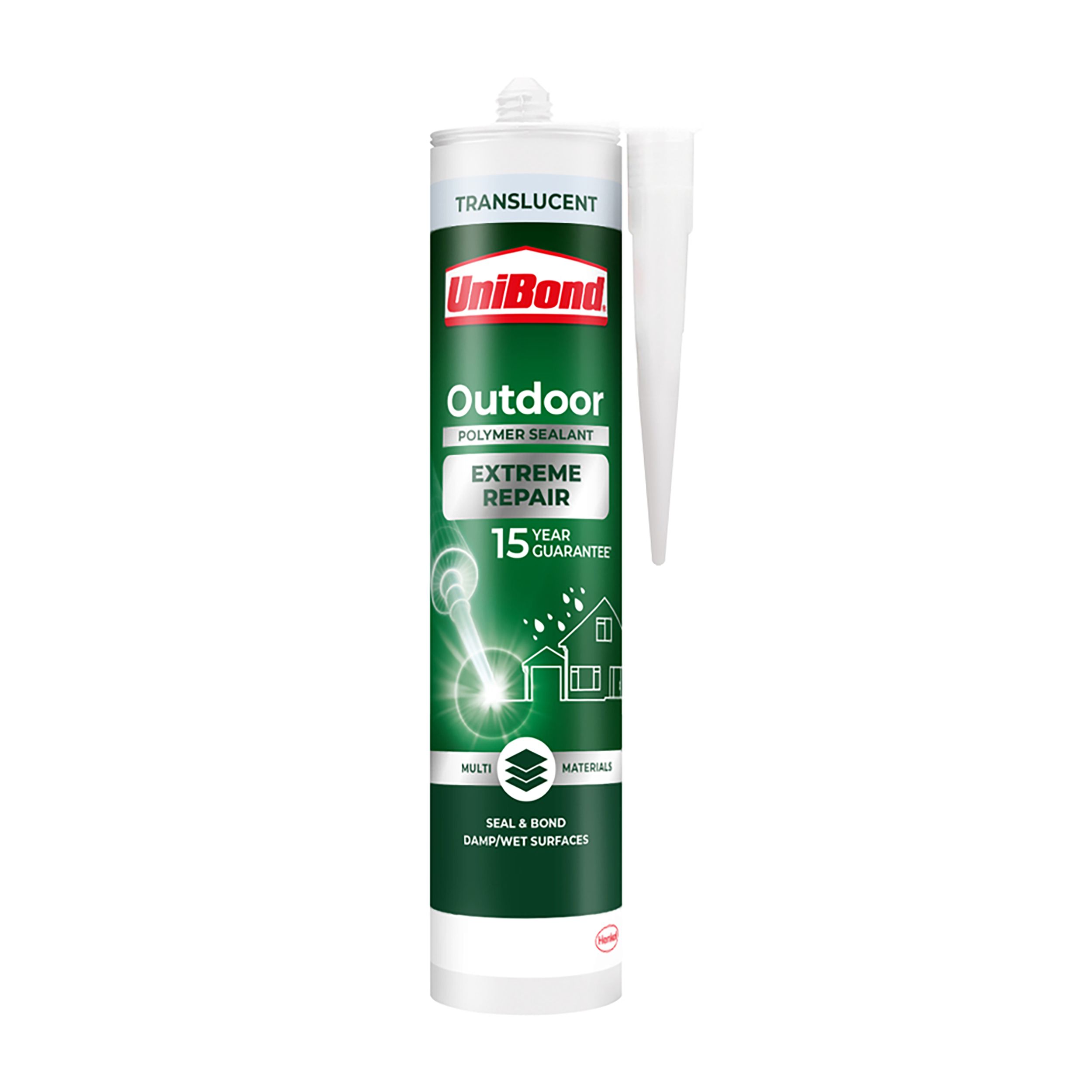 UniBond Translucent Extreme repair Sealant, 300ml