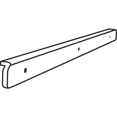 Unika Toffee Aluminium Worktop end cap | DIY at B&Q