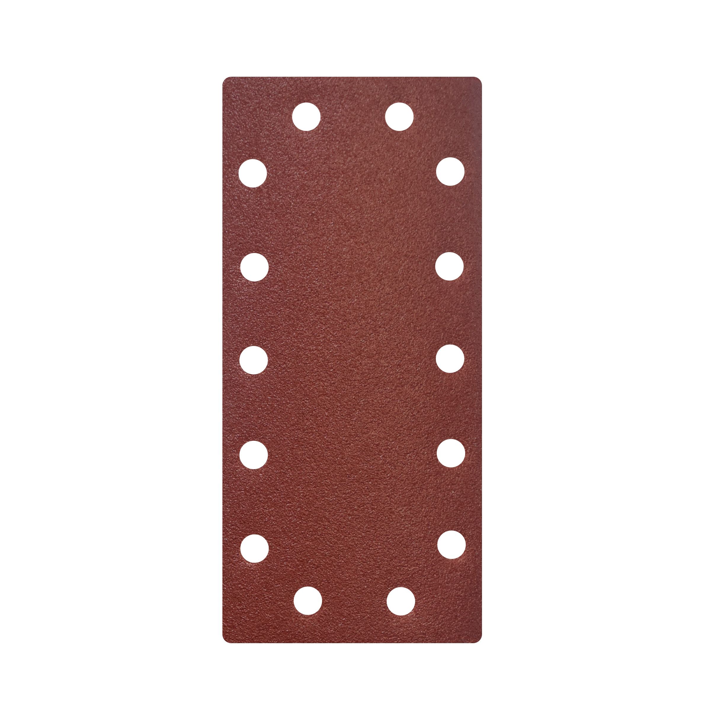 Universal Fit 80 grit Red 1/2 sanding sheet (L)230mm (W)115mm, Pack of ...