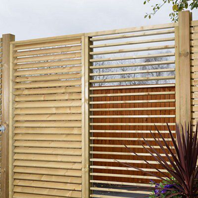 Urban Natural Garden screen (H)1.8m (W)0.9m , Pack of 4 | DIY at B&Q