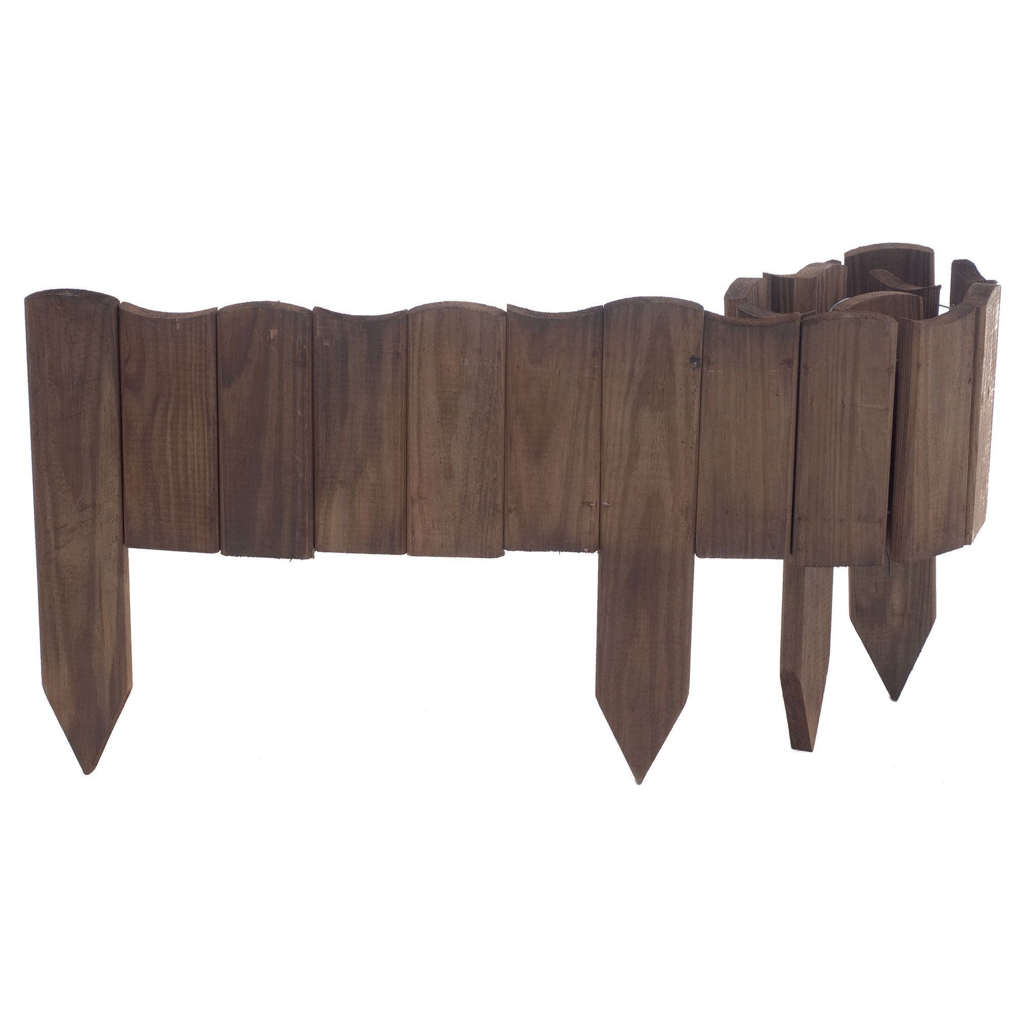 Vague Pine Edging roll (H)30cm (L)1.11m | DIY at B&Q