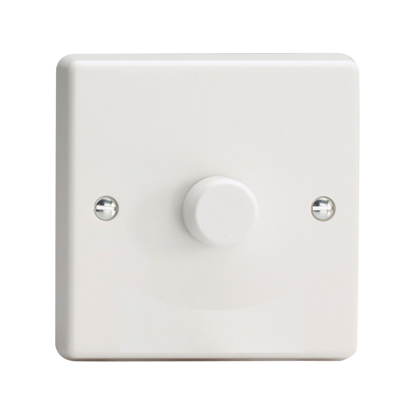 Varilight White profile Single 2 way Dimmer switch