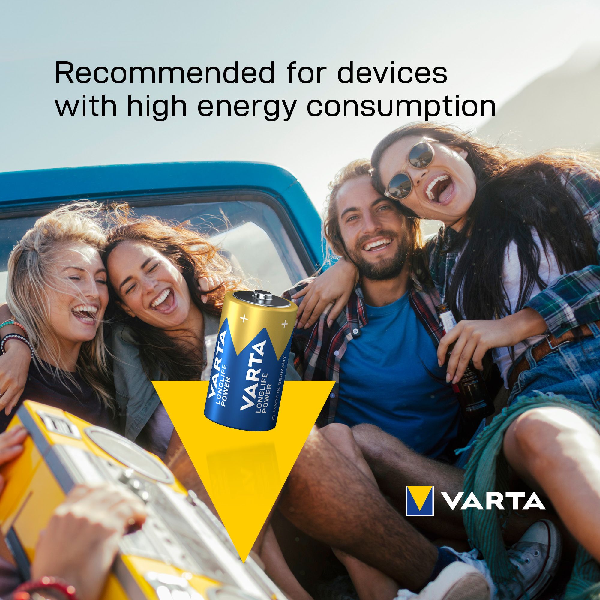 Varta 1.5V 16.5 Batteries, Pack of 4