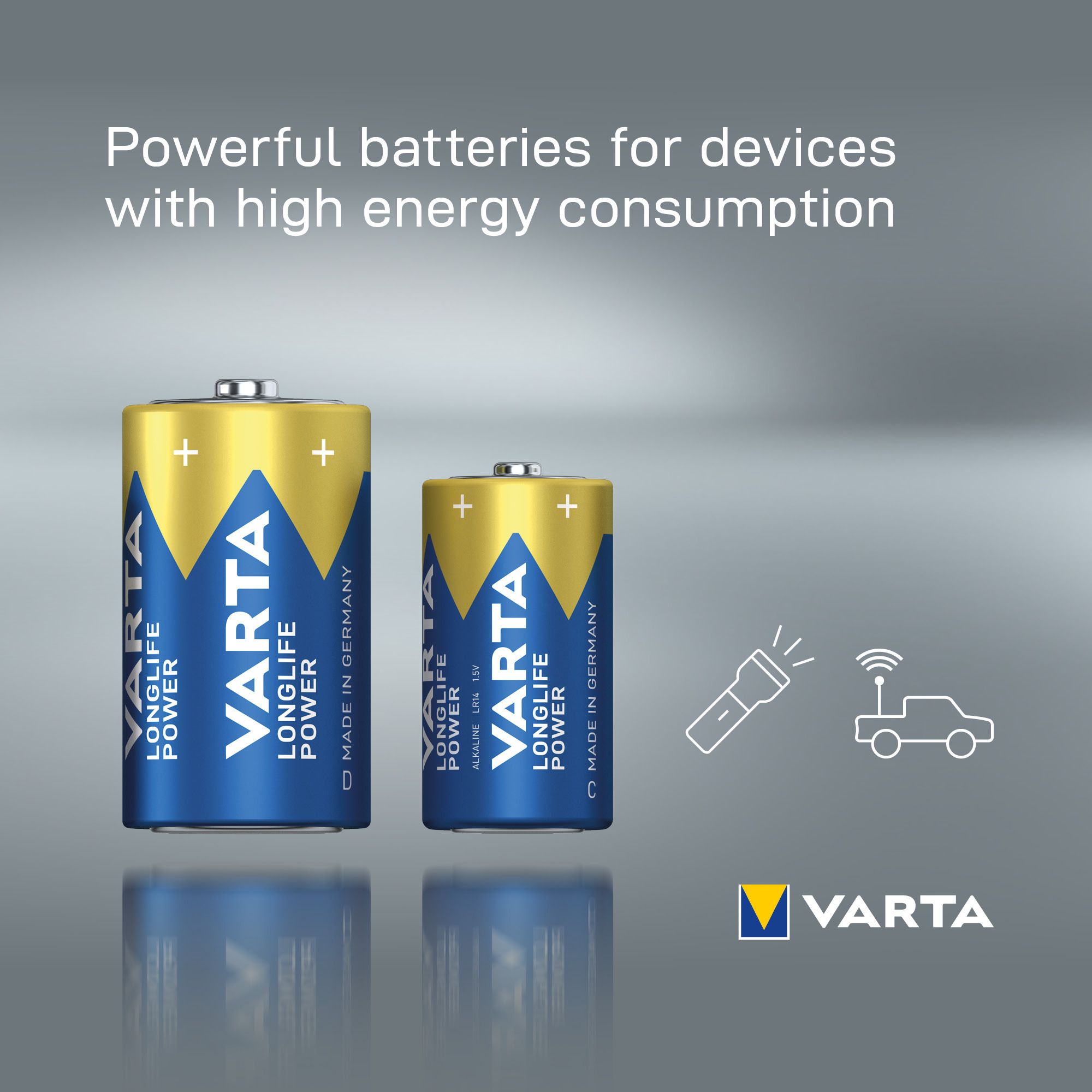 Varta 1.5V 16.5 Batteries, Pack of 4