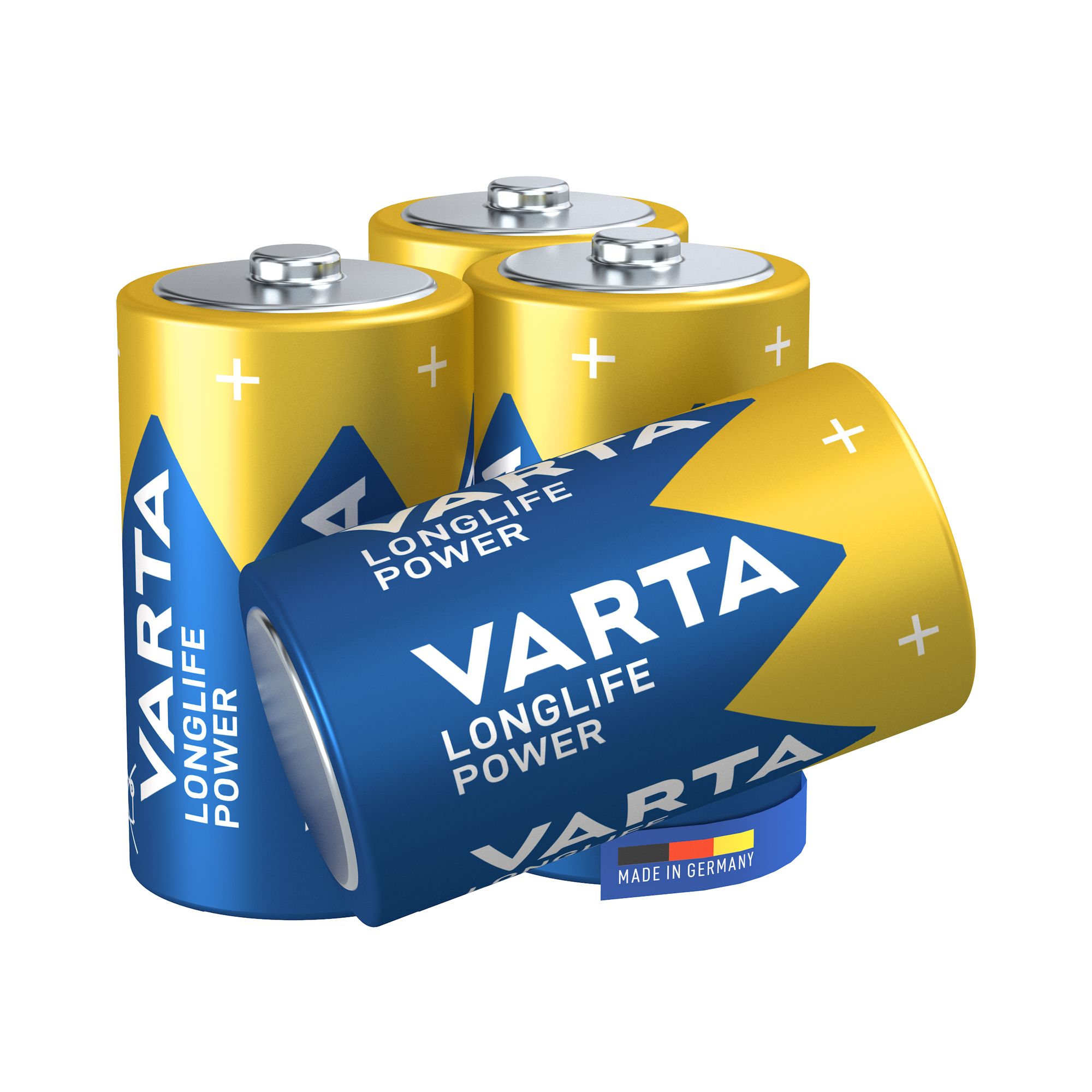 Varta 1.5V 16.5 Batteries, Pack of 4