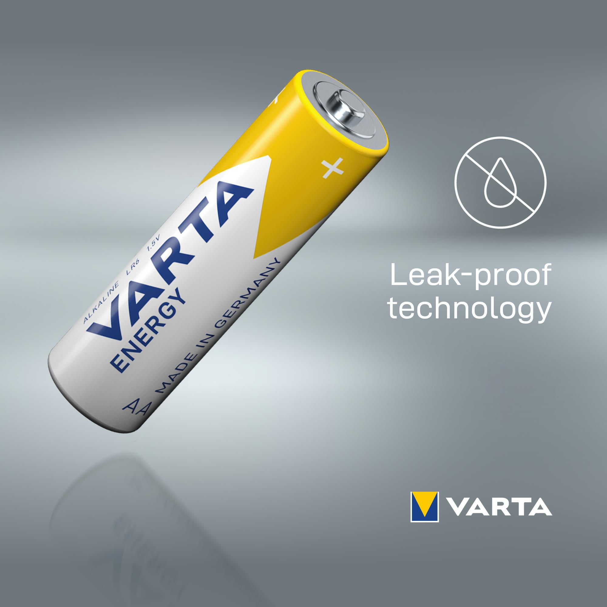 Varta 1.5V 2.6 Batteries, Pack of 30