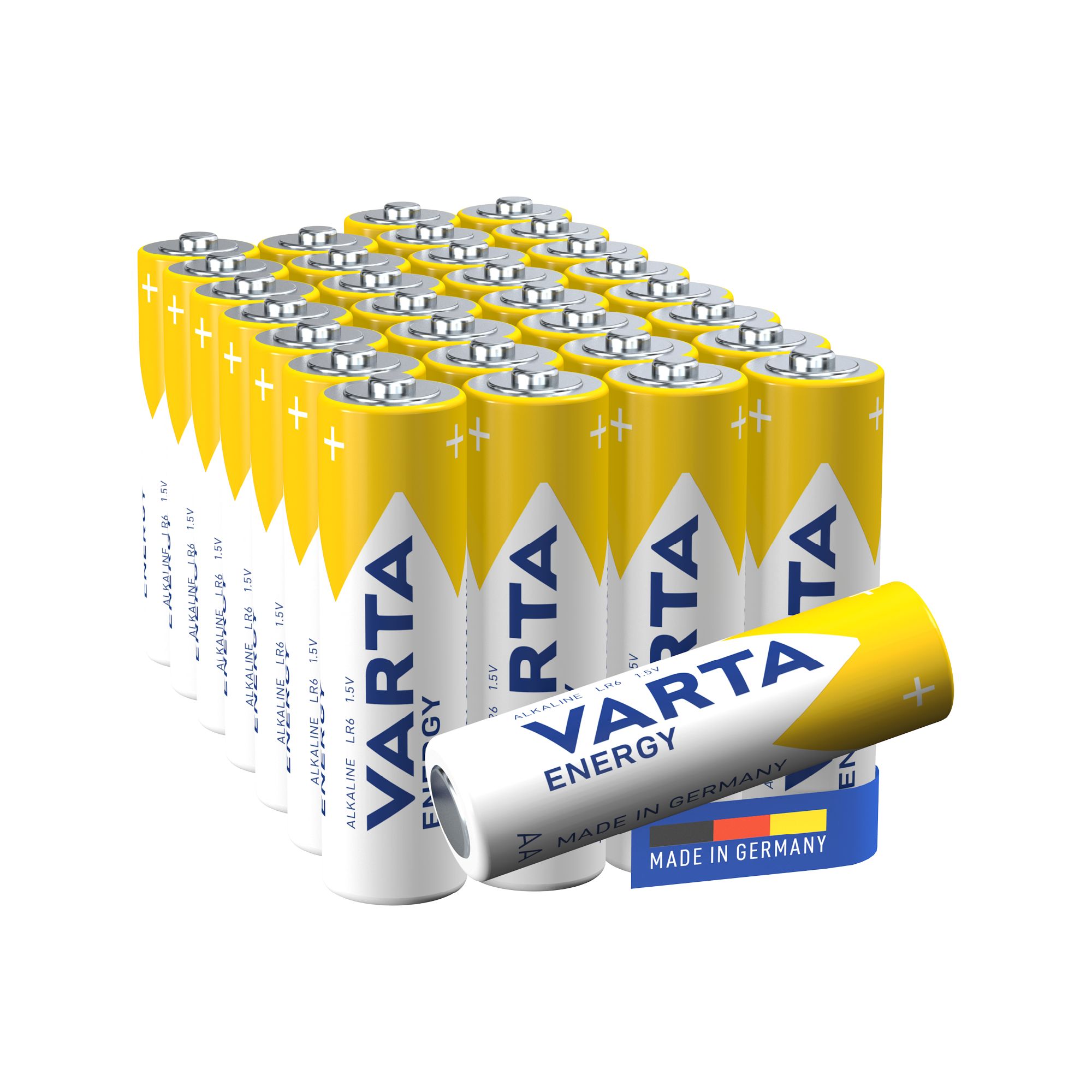 Varta 1.5V 2.6 Batteries, Pack of 30