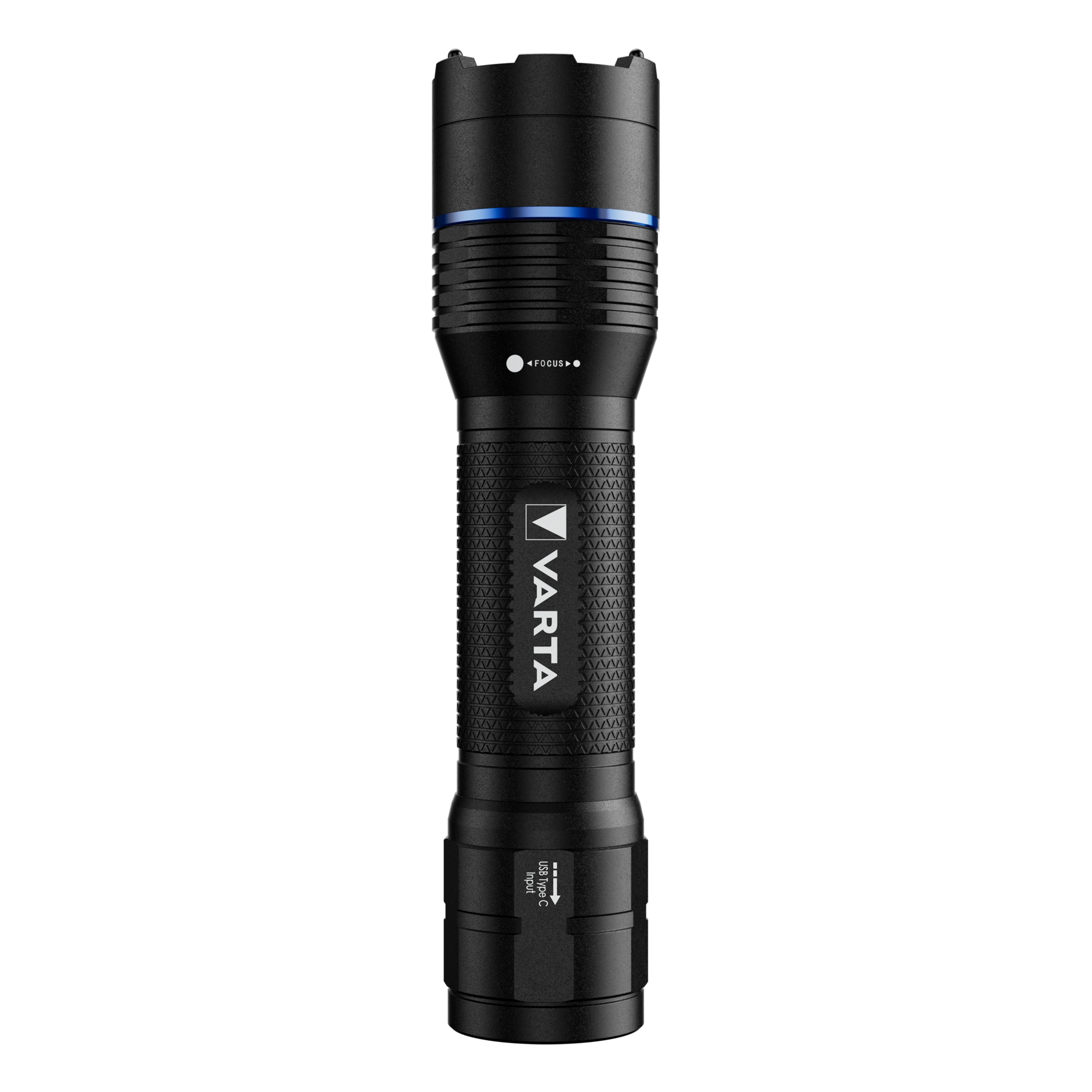 Varta Black Rechargeable 1000lm LED Battery-powered Portable flashlight