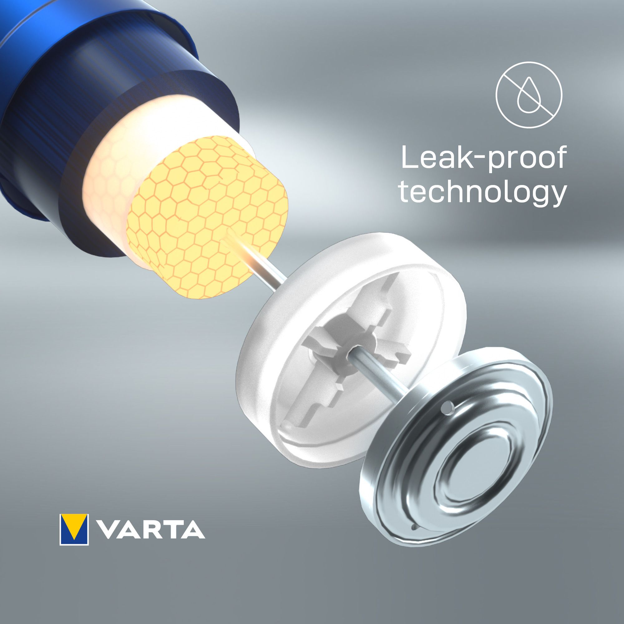 Varta Longlife Power 1.5V AA Batteries, Pack of 40