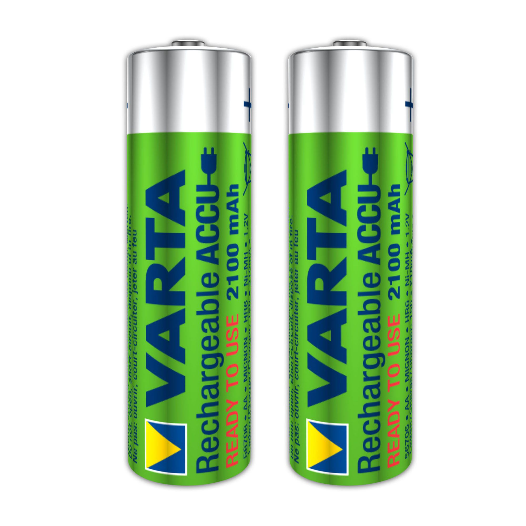 Varta Rechargeable AA (HR6) Battery, Pack of 4 | DIY at B&Q