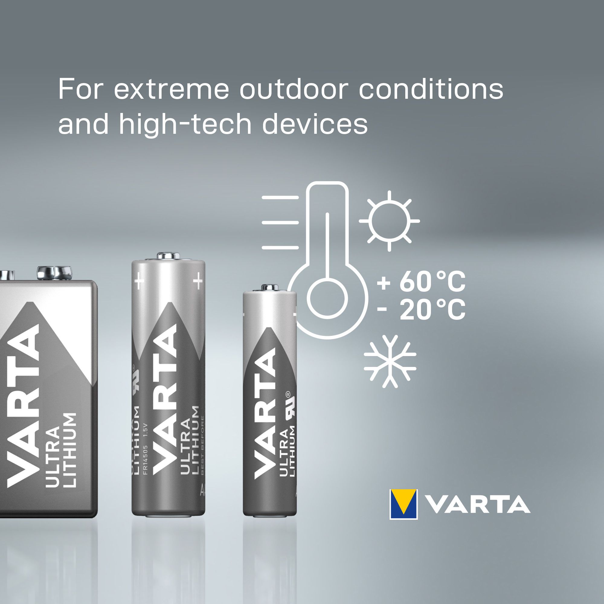 Varta Ultra Lithium 9V, E-Block Battery