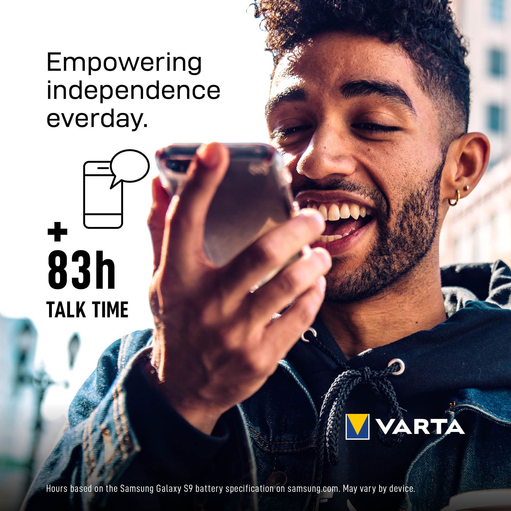 Varta Wireless White Portable Hybrid Power bank 15000mAh