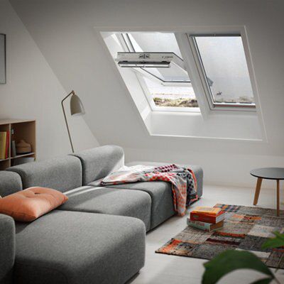 Velux Black Daylight Roof window blind (W)78cm