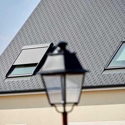 Velux Grey Aluminium Flashing (W)780mm x (L)980mm